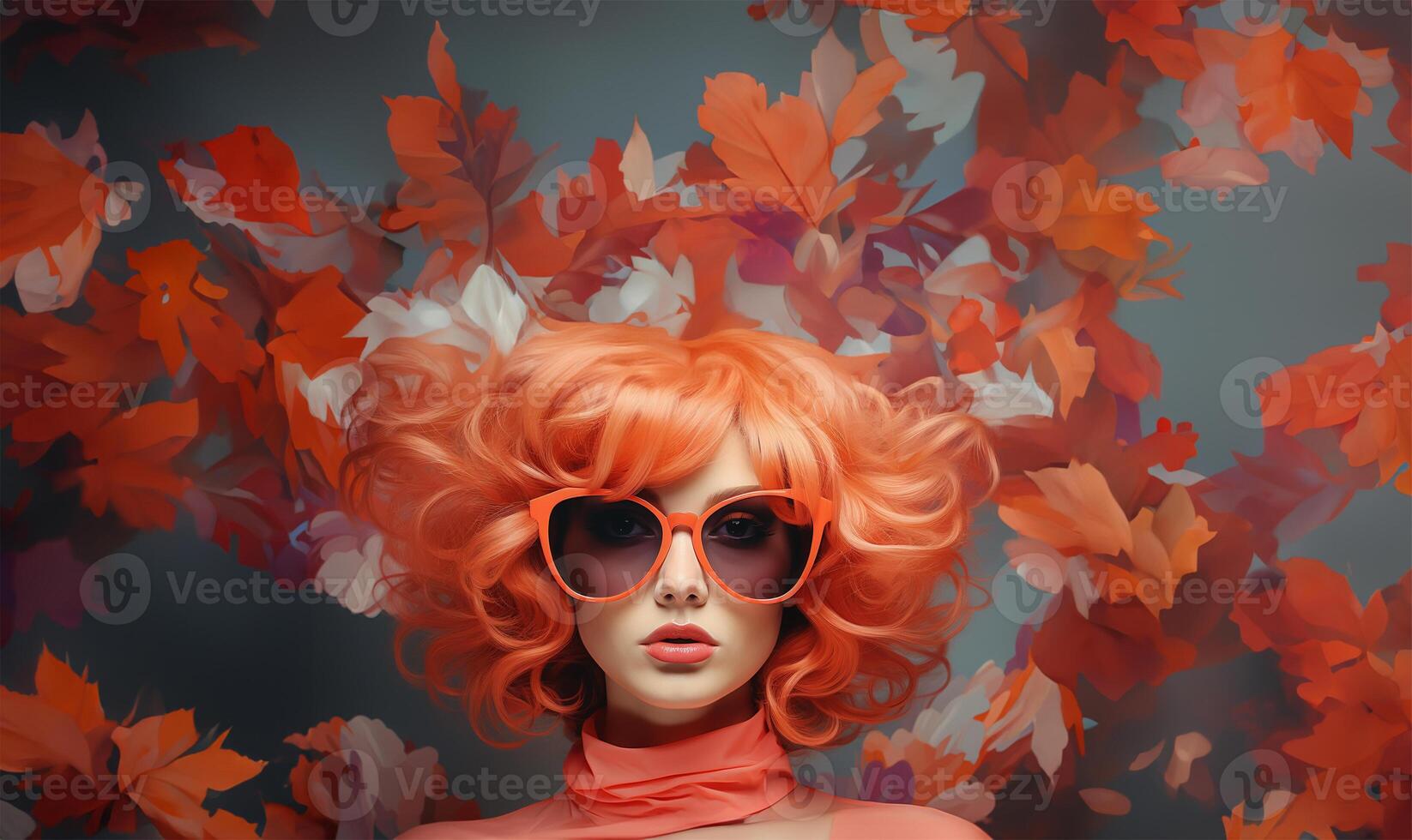 Summer Vibes Retro Style Pastel Colors Summer Background Ai Generated
