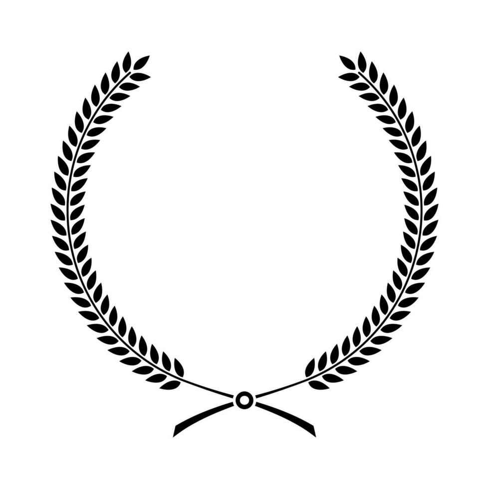 Vector laurel wreath isolated on white background 26362198 Vector Art ... Vector laurel wreath isolated on white background 26362198 Vector Art ...
