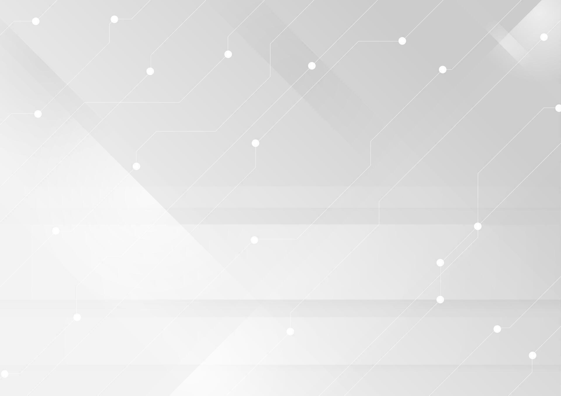 Grey White Technology Circuit Board Lines Background 26362910 Vector Art At Vecteezy