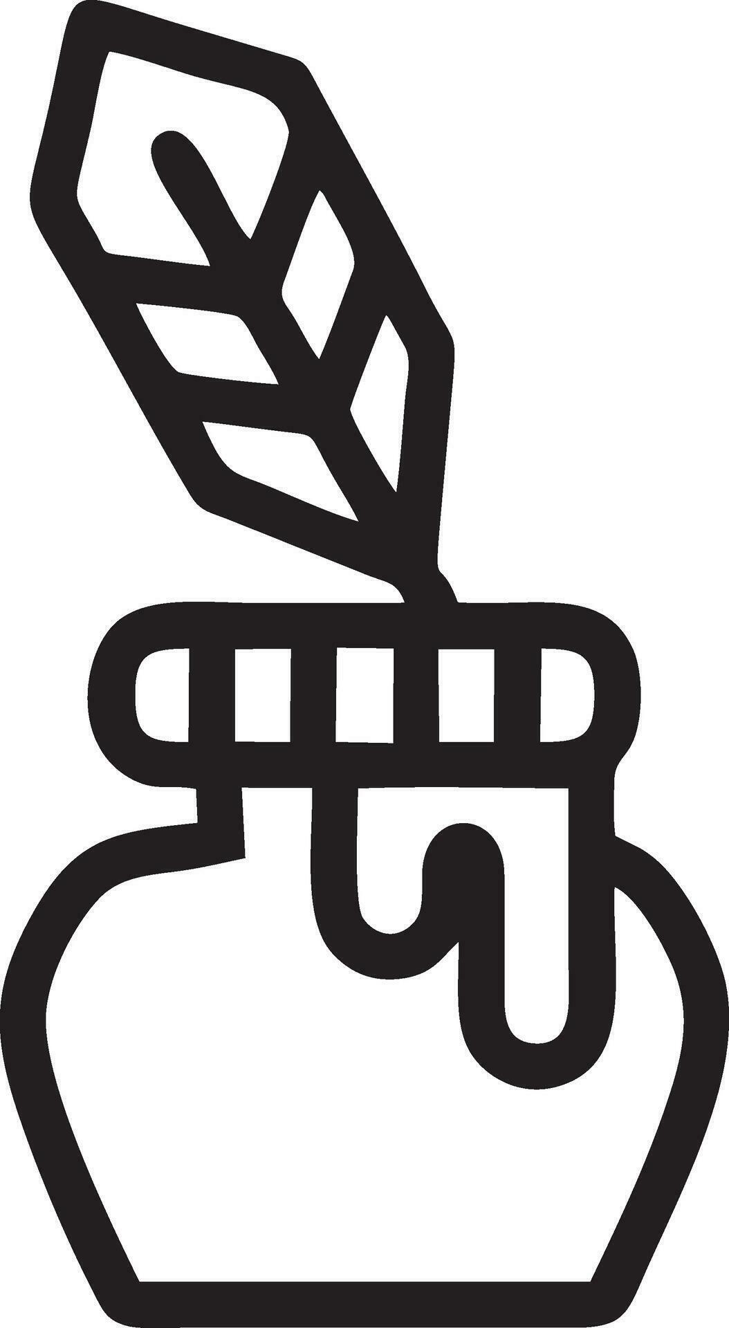 Feather icon symbol isolated vector image. Illustration of the feather ...