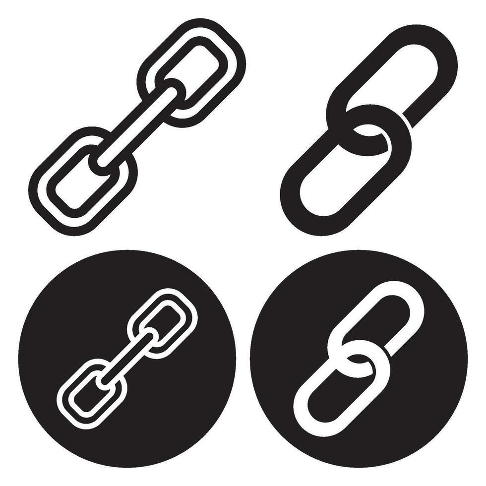 chain icon vector 26365231 Vector Art at Vecteezy