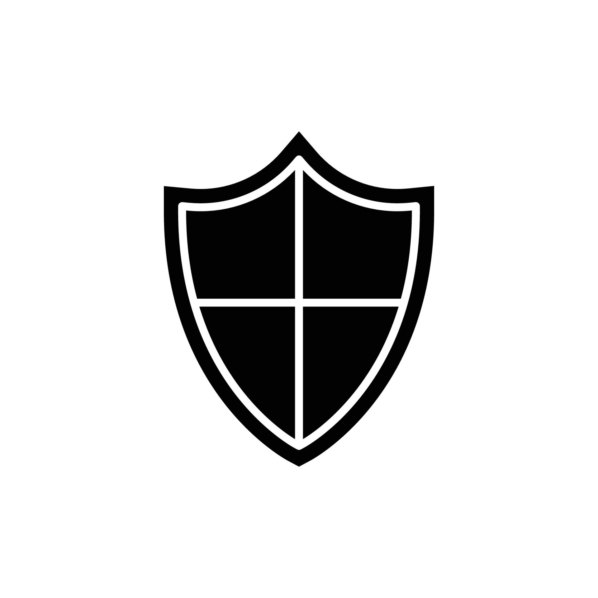 shield icon. solid icon 26368016 Vector Art at Vecteezy