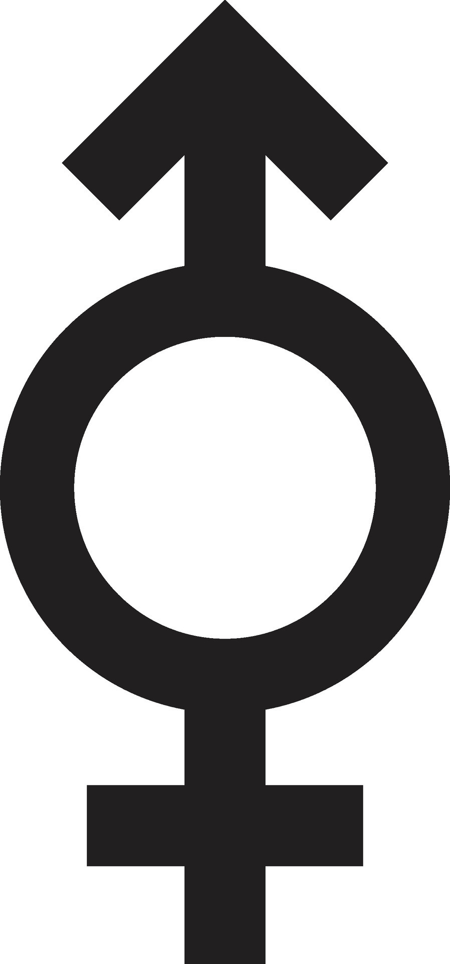 Intersex Gender Symbol Or Mercury Symbol Clip Art Vector Image 26368044