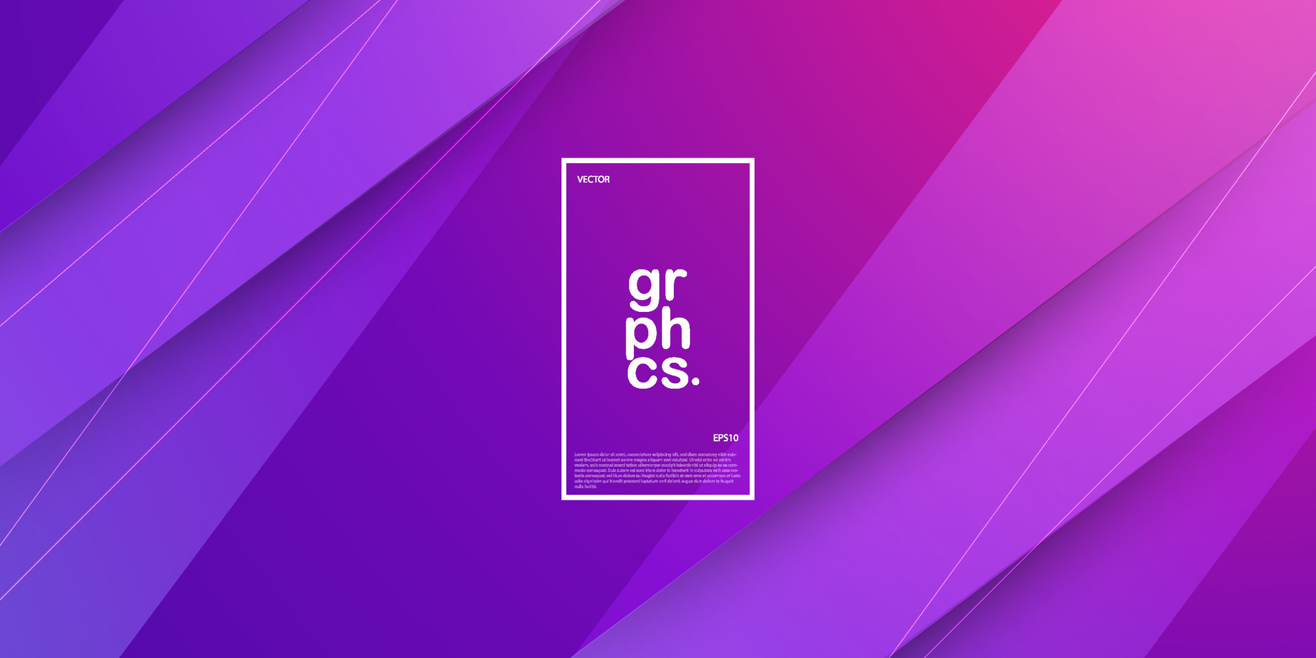 Abstract Purple Background Triangle On Colorful Geometric Design Modern Overlap Papercut