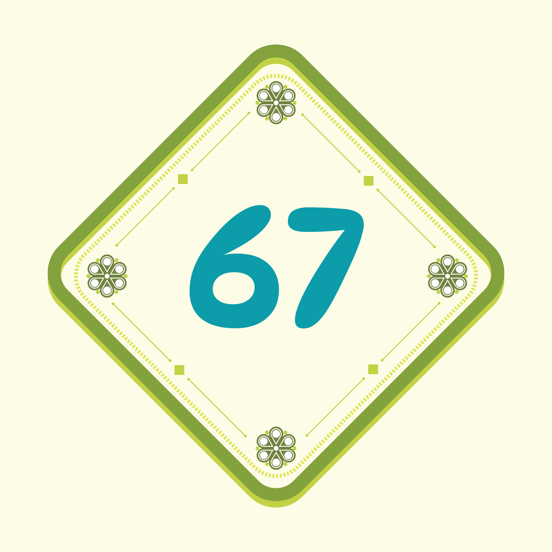 Education Design Number 67 26373519 Vector Art at Vecteezy