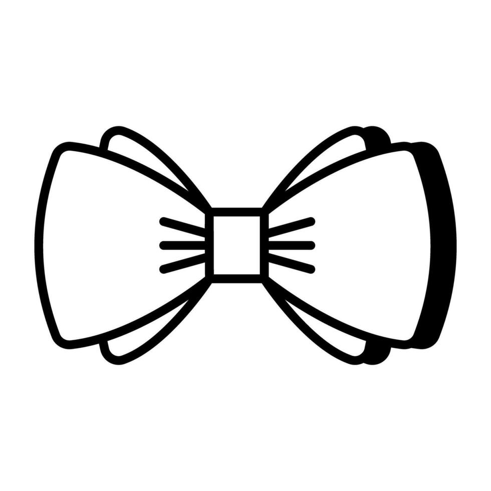 Trendy design icon of bowtie 26376405 Vector Art at Vecteezy