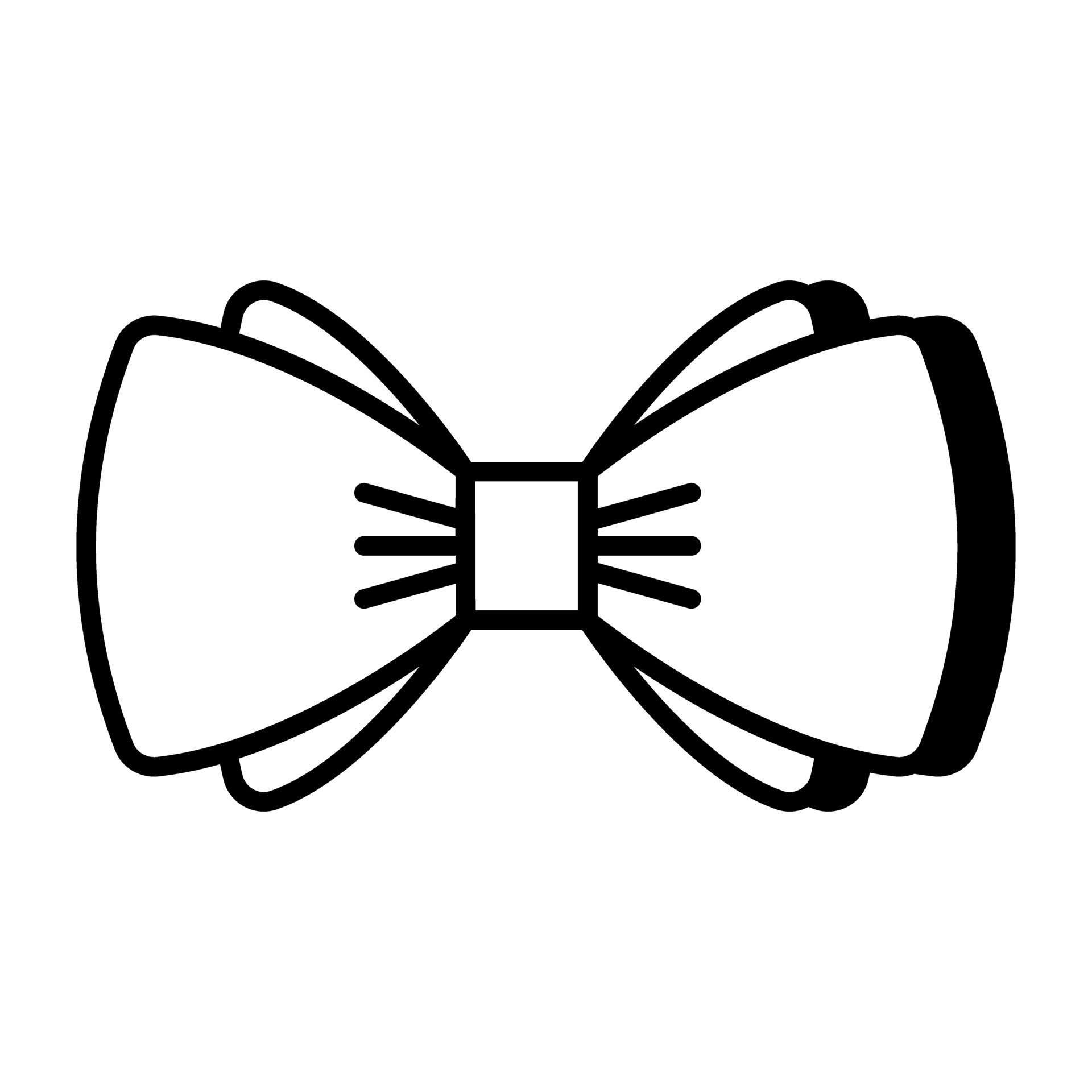 Trendy design icon of bowtie 26376405 Vector Art at Vecteezy