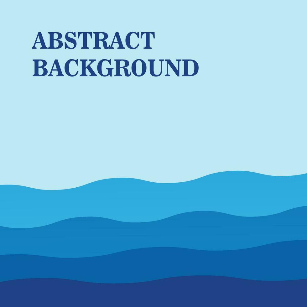 Abstract Water wave vector illustration design background 26378926 ...