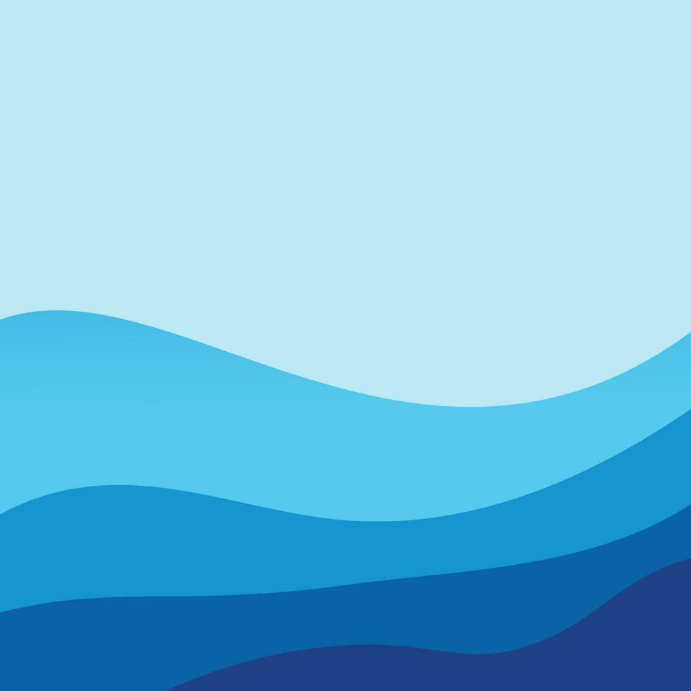 Abstract Water wave vector illustration design background 26379154 ...