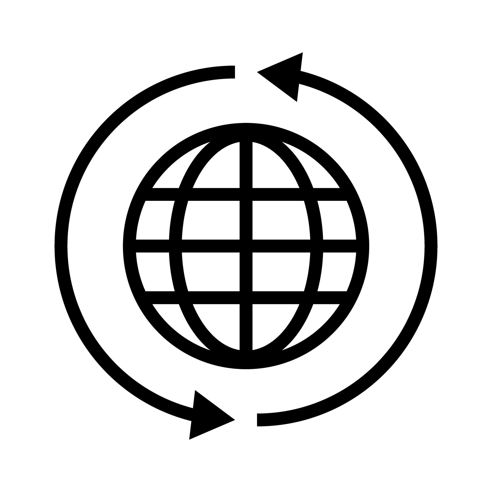 Browser Icon And Rotating Arrow Reload And Refresh Vector 26381299 Vector Art At Vecteezy