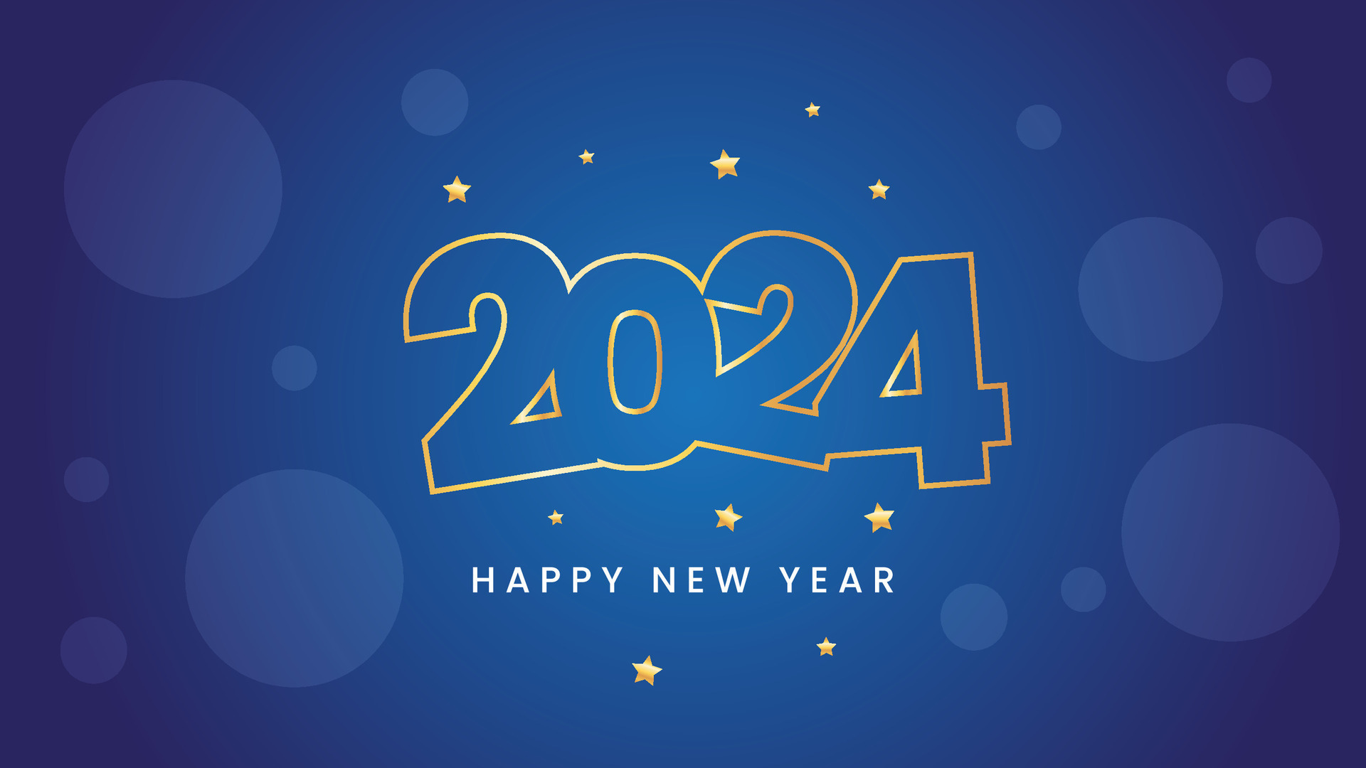Happy New year 2024 Background Design Template 26382211 Vector Art at ...