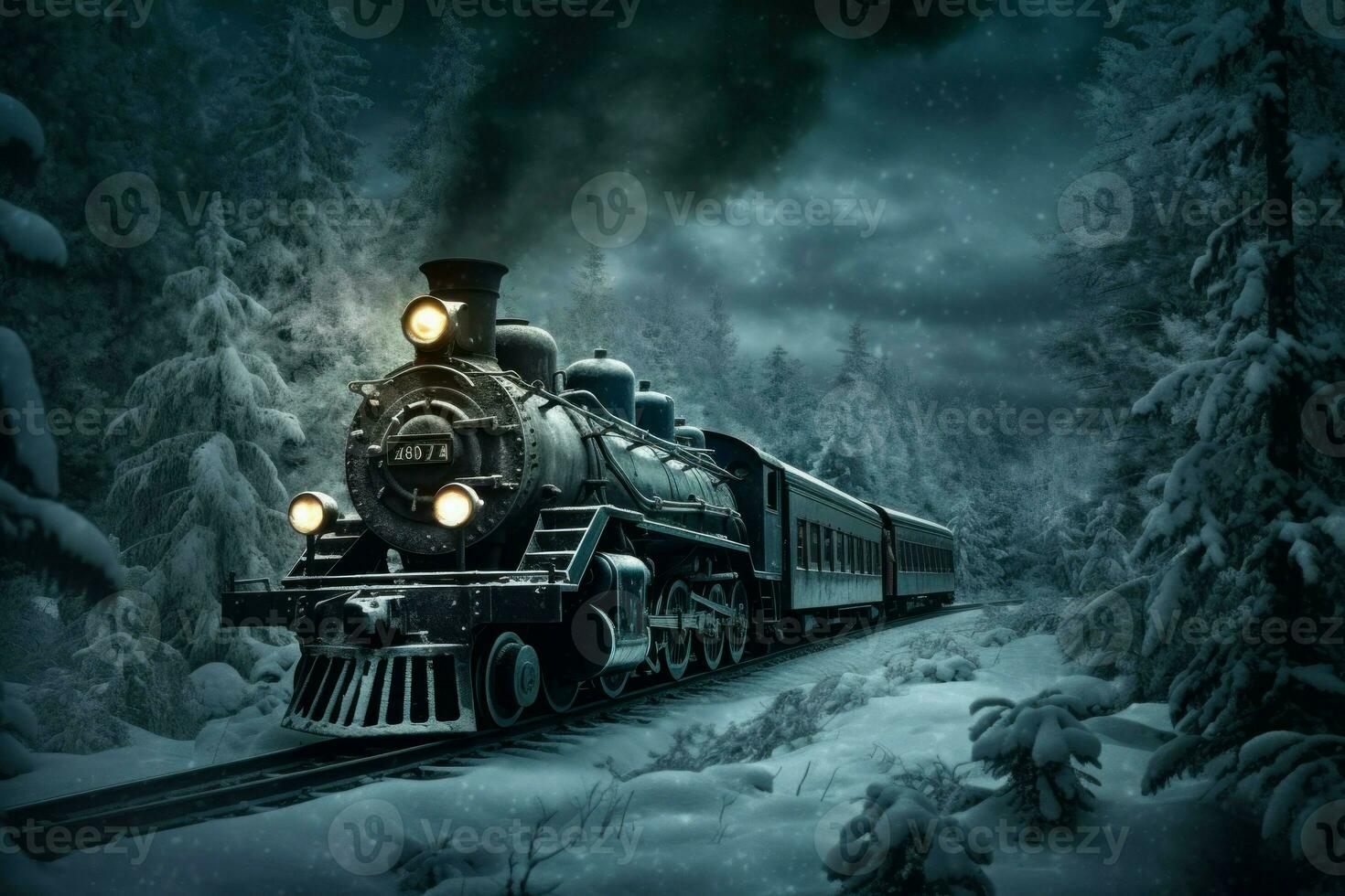 Steam locomotive winter. Generate Ai 26382932 Stock Photo at Vecteezy Steam locomotive winter. Generate Ai 26382932 Stock Photo at Vecteezy
