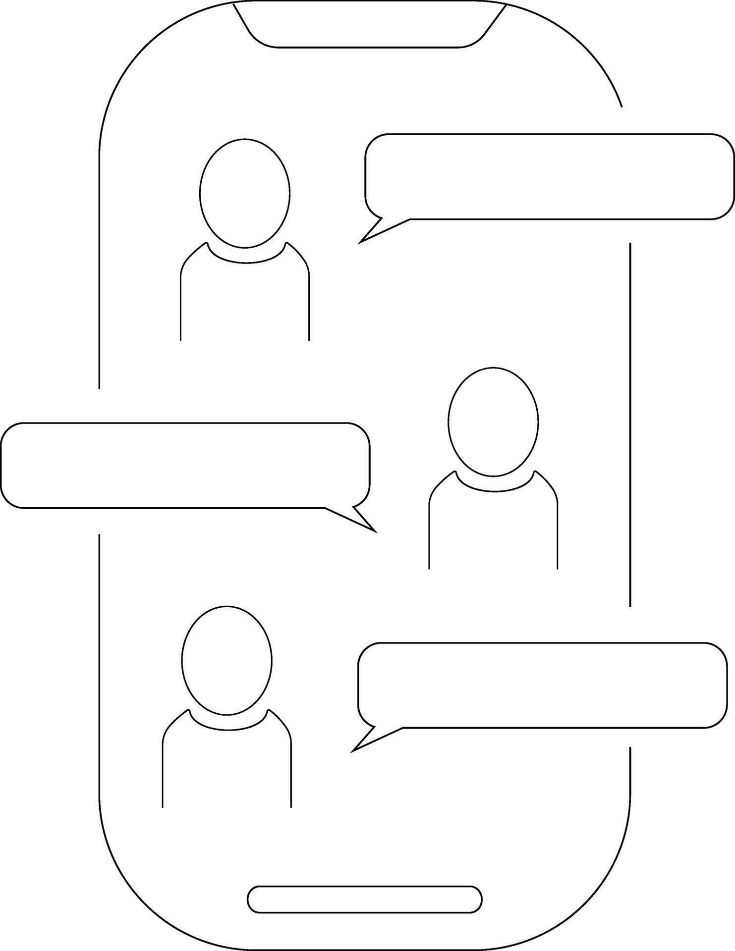 outline icons related conversation, chat, talking, speaking. Linear ... outline icons related conversation, chat, talking, speaking. Linear ...