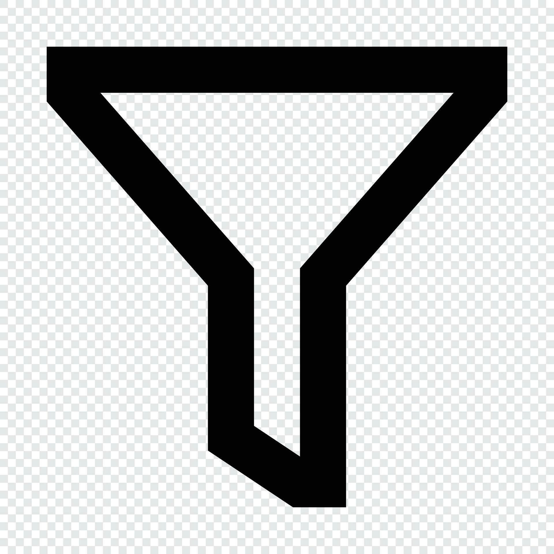 Filter icon. Suitable for website UI design 26390100 Vector Art at Vecteezy