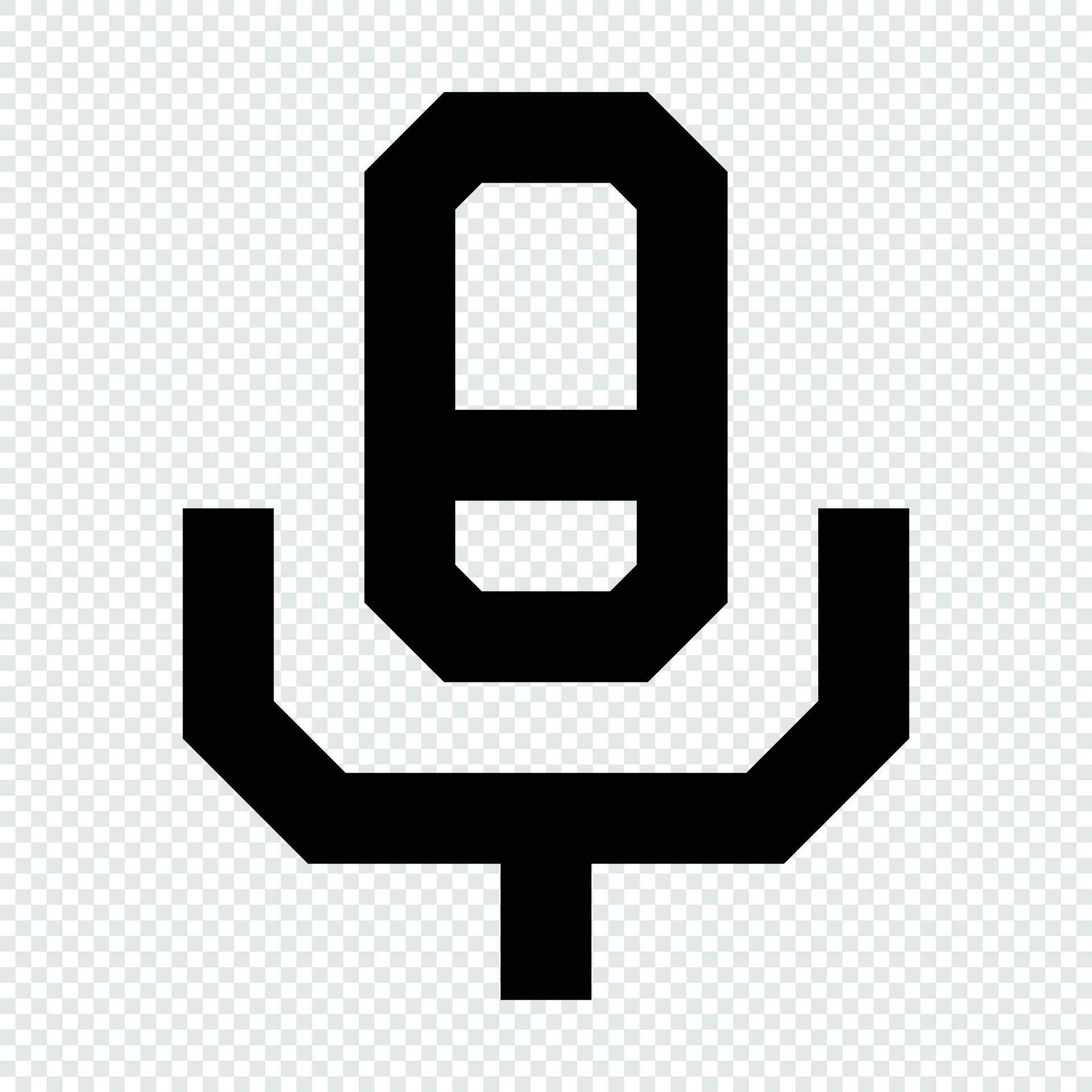 Microphone icon. Suitable for website UI design 26390126 Vector Art at ...