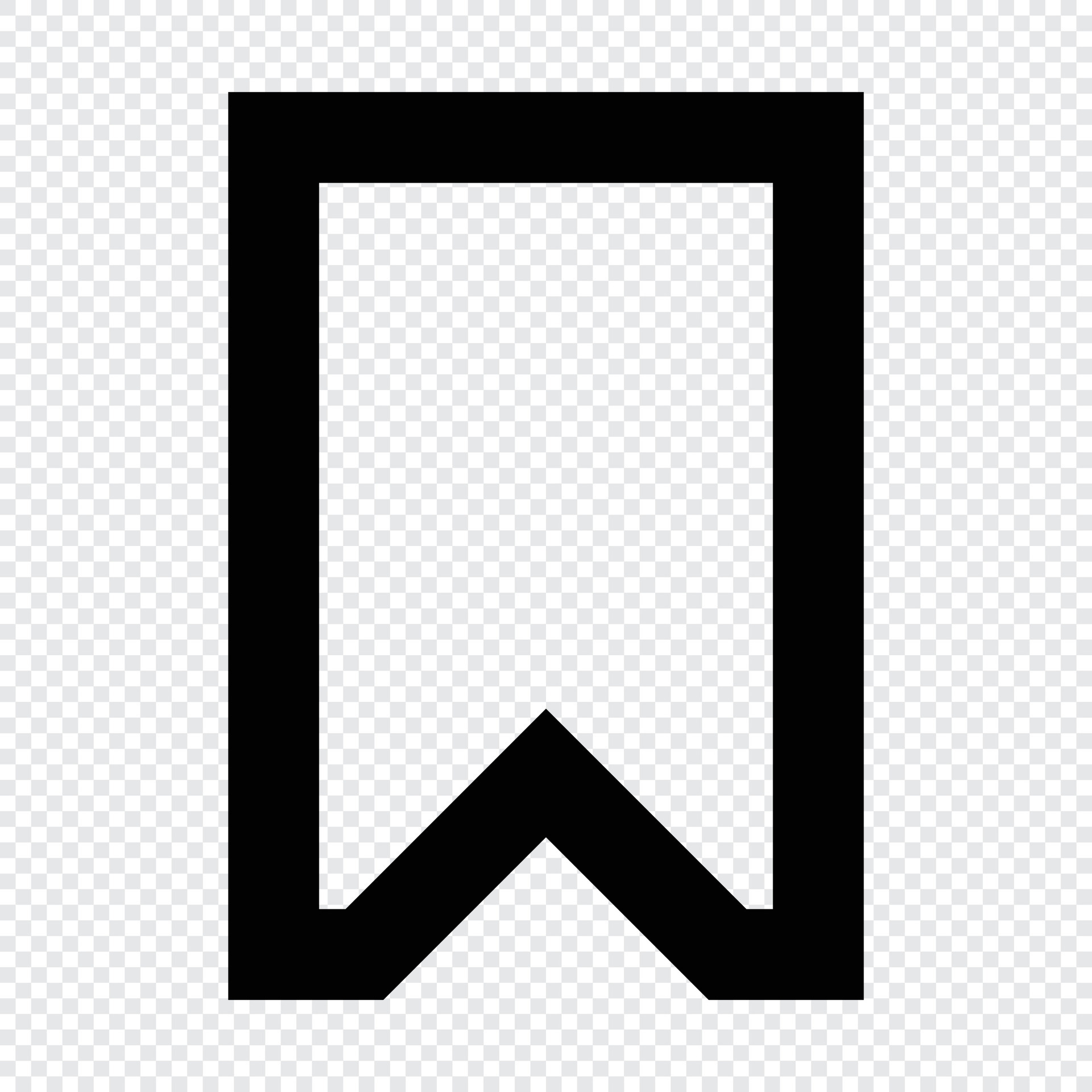 Bookmark icon. Suitable for website UI design 26390132 Vector Art at ...