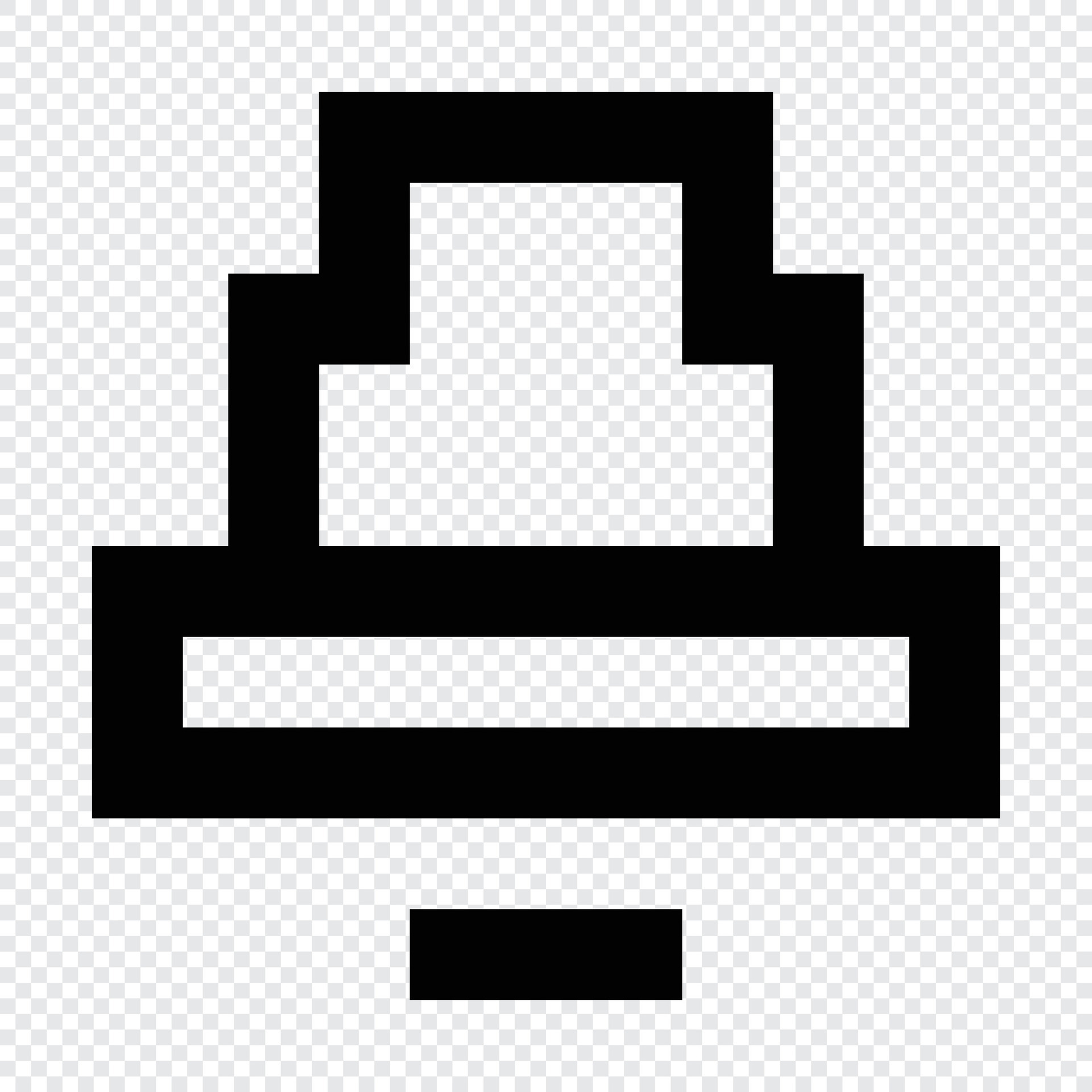 Notification icon. Suitable for website UI design 26390145 Vector Art ...