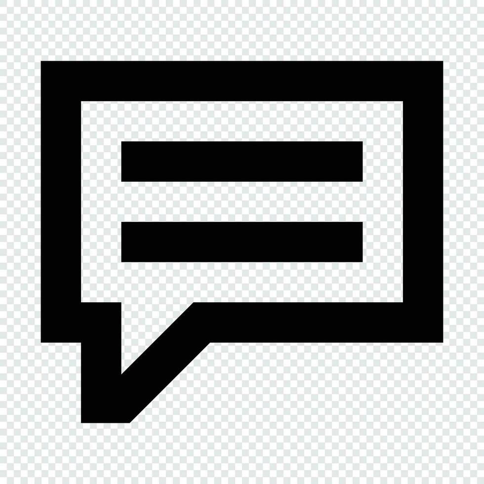 Message icon. Suitable for website UI design 26390161 Vector Art at ...
