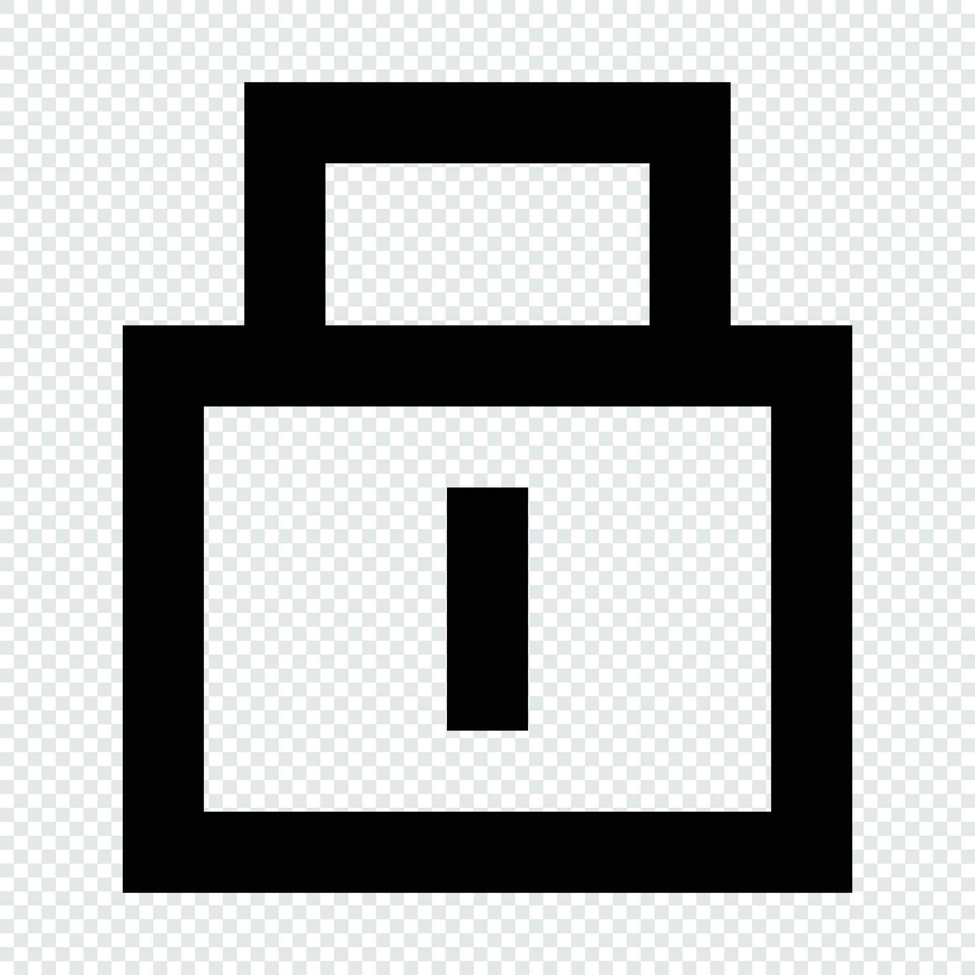 Lock icon. Suitable for website UI design 26390171 Vector Art at Vecteezy