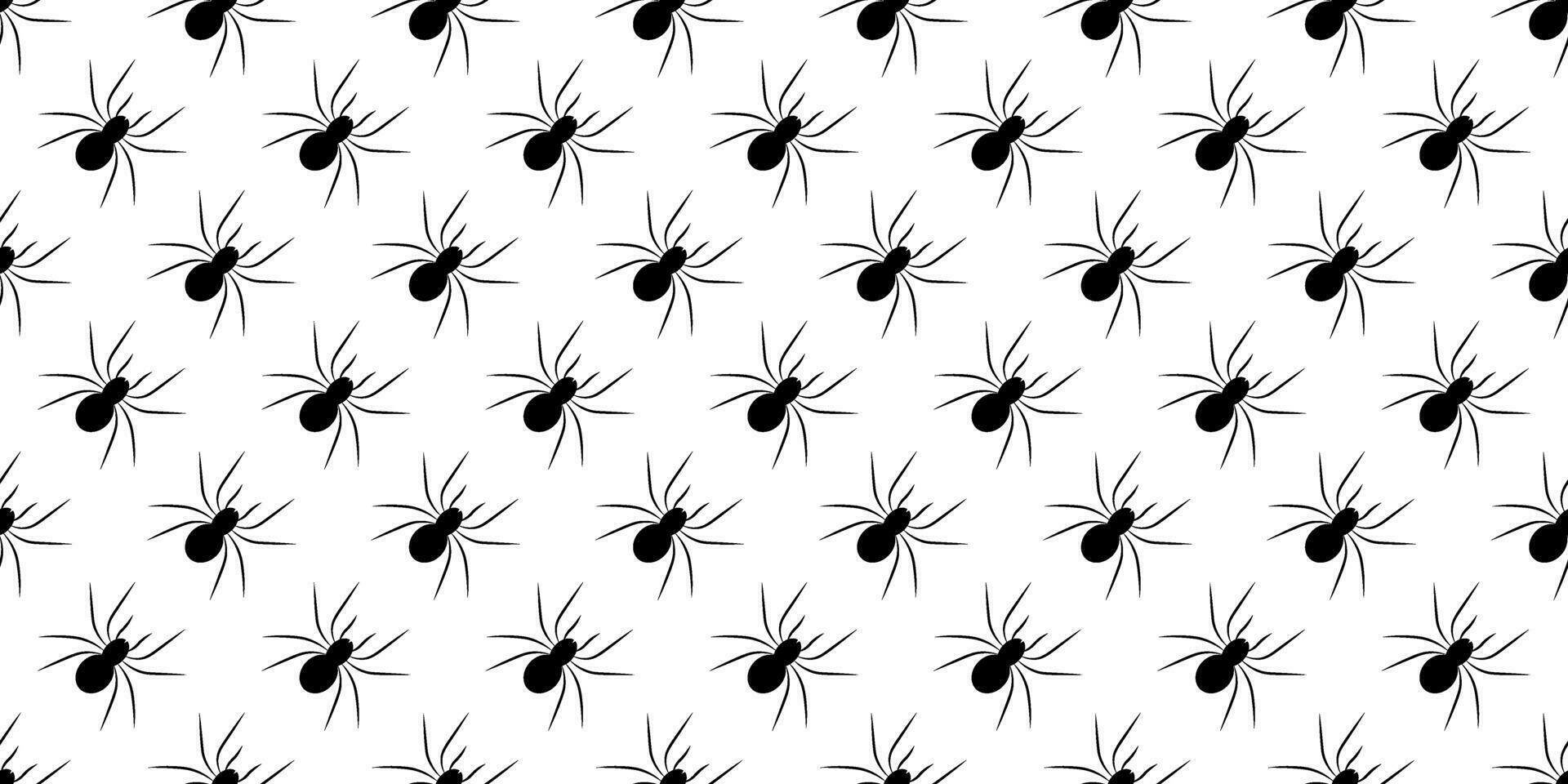 black white spiders seamless pattern 26413503 Vector Art at Vecteezy