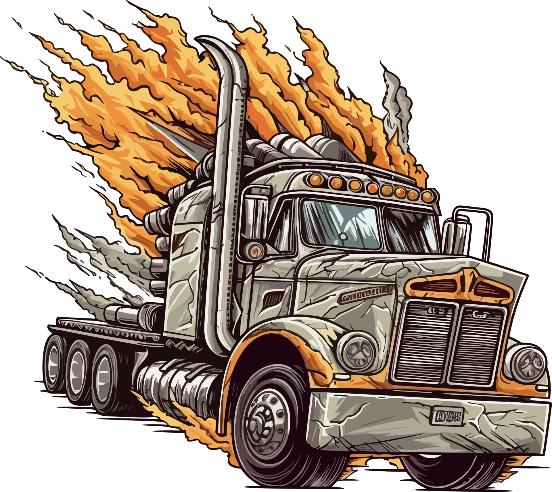 Monster Truck Illustration 26414529 Png
