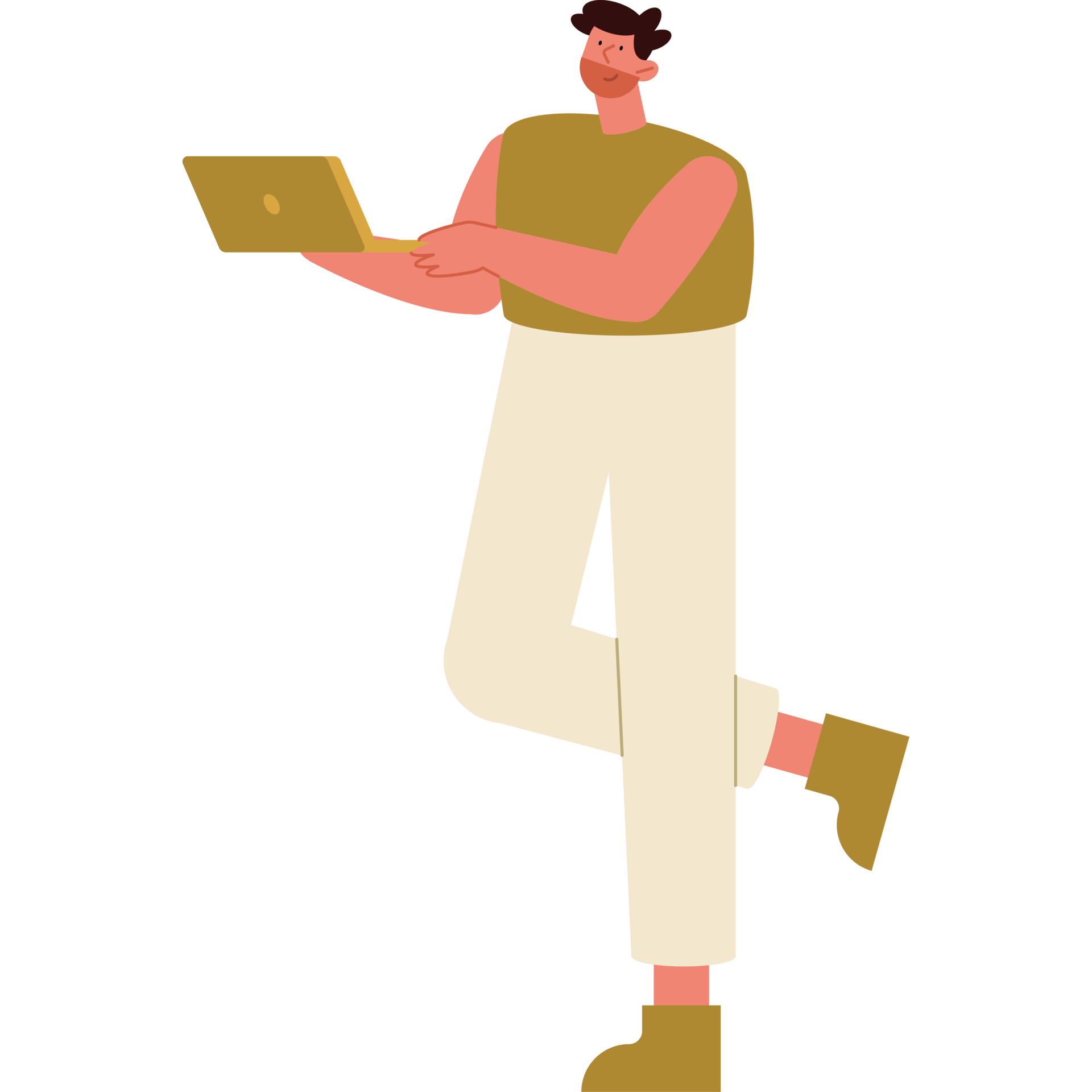 young man using laptop character 26418786 PNG