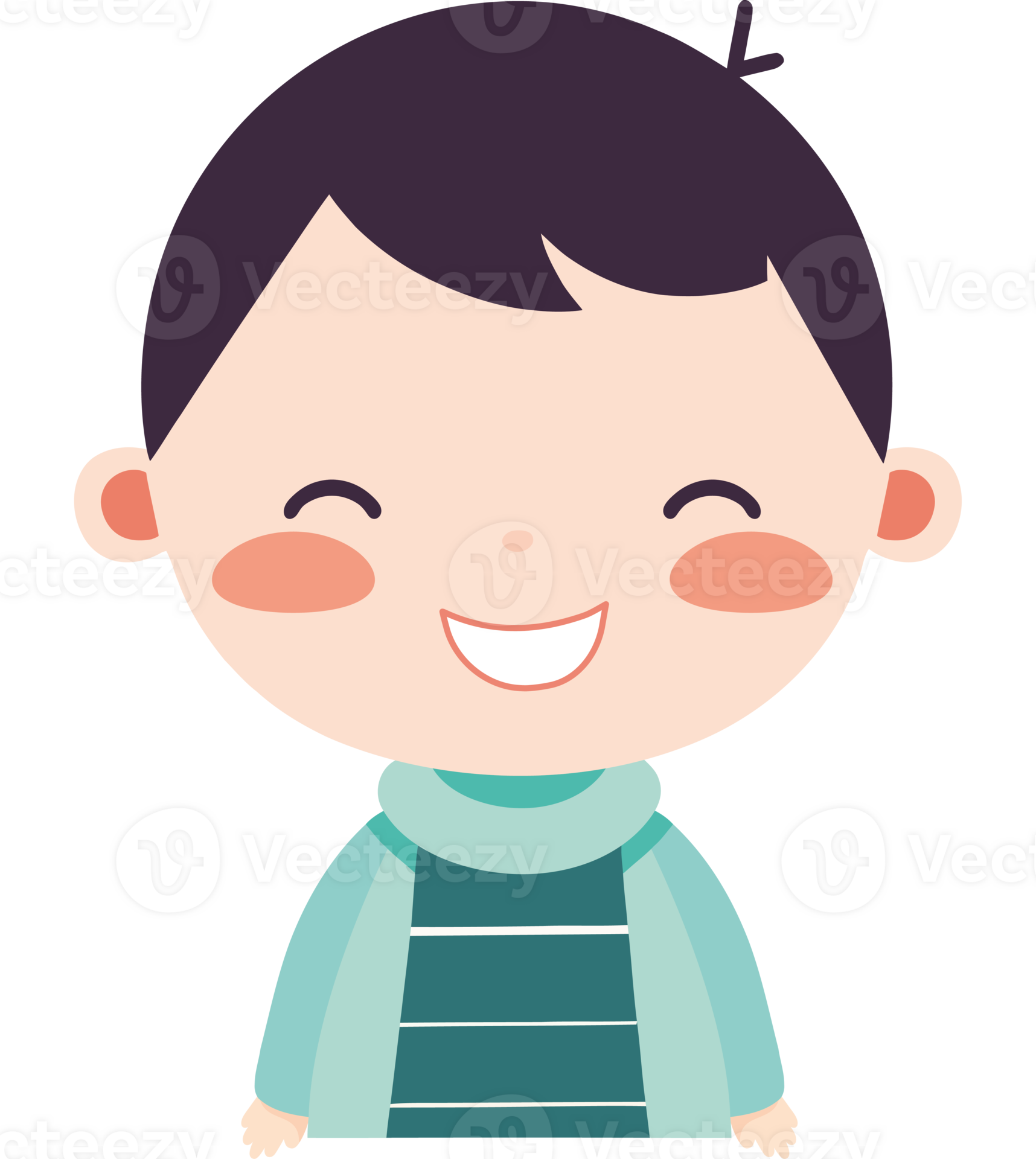 Smiling children having fun design 26419018 PNG