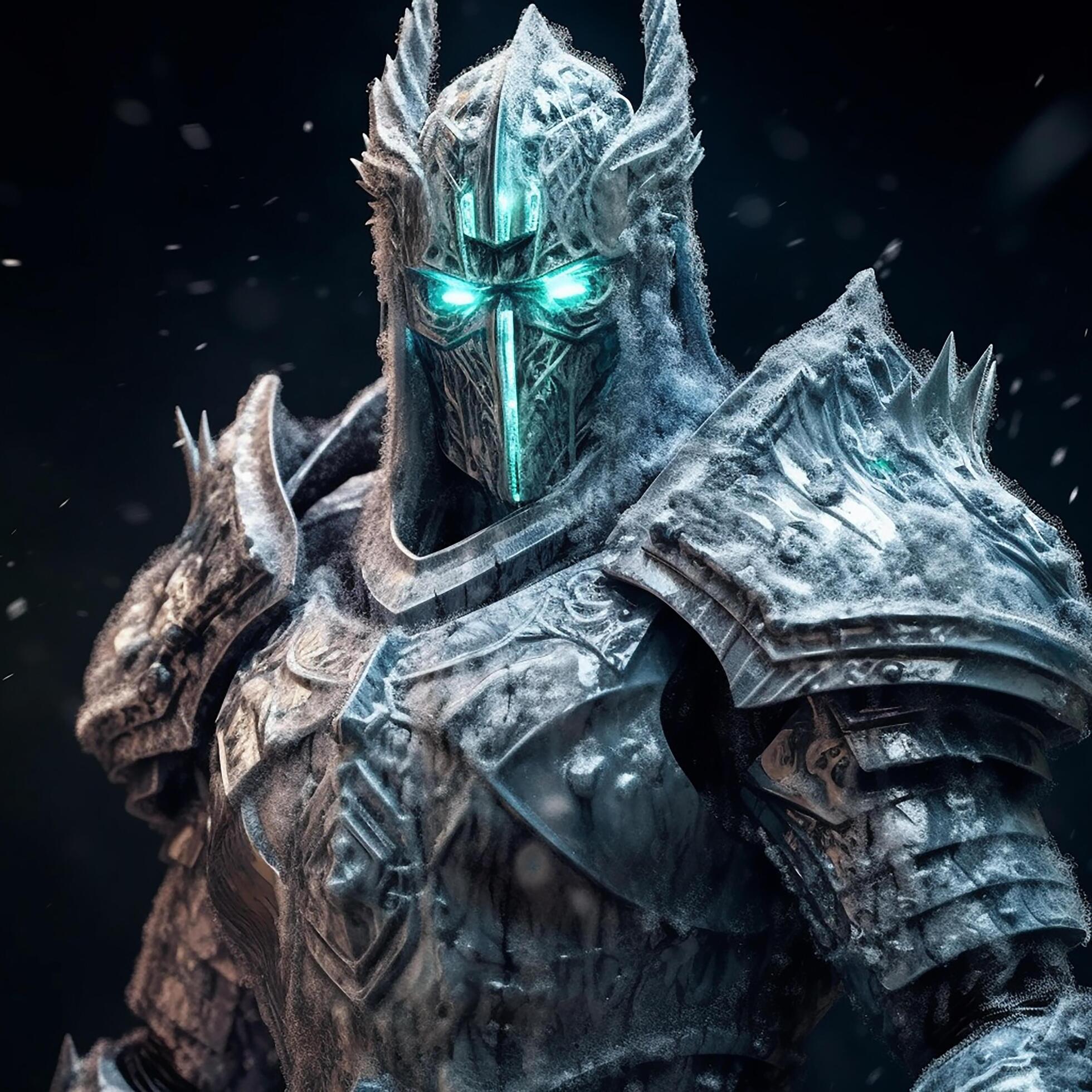 a hyper realistic photo of ice knight 26419400 Stock Photo at Vecteezy