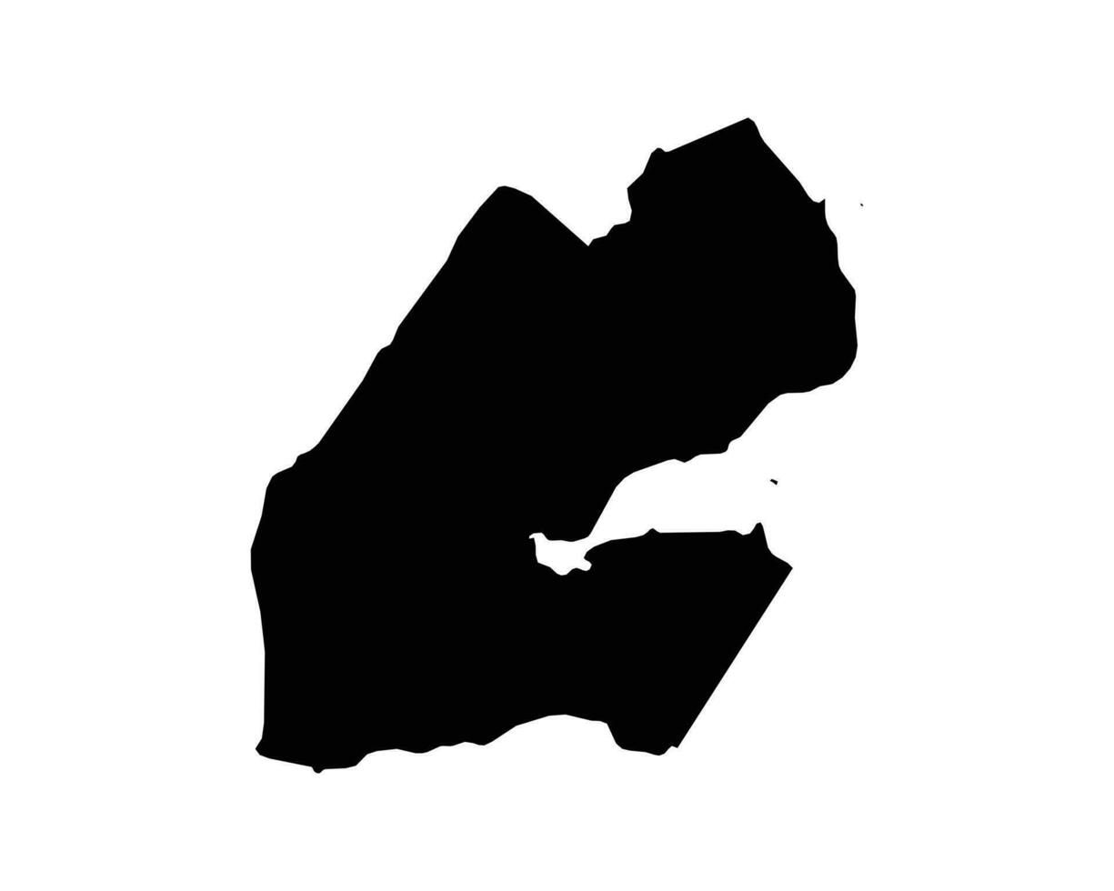 Djibouti Country Map 26423314 Vector Art At Vecteezy