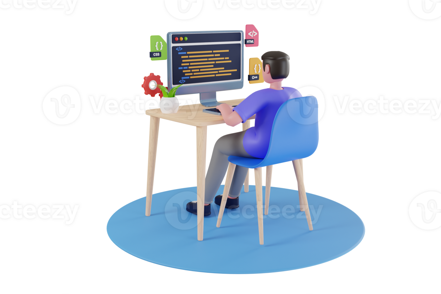 Concept Of Script Coding And Programming Web Site Programmer Coding A New Project Using