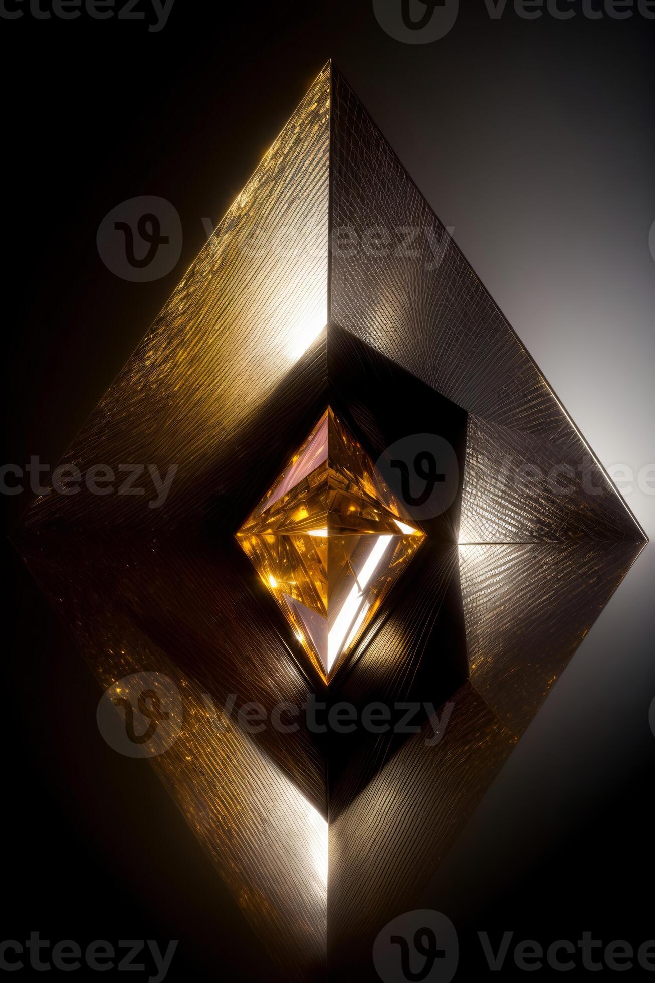 A Close Up Of A Diamond Shaped Object. 26428404 Stock Photo at Vecteezy