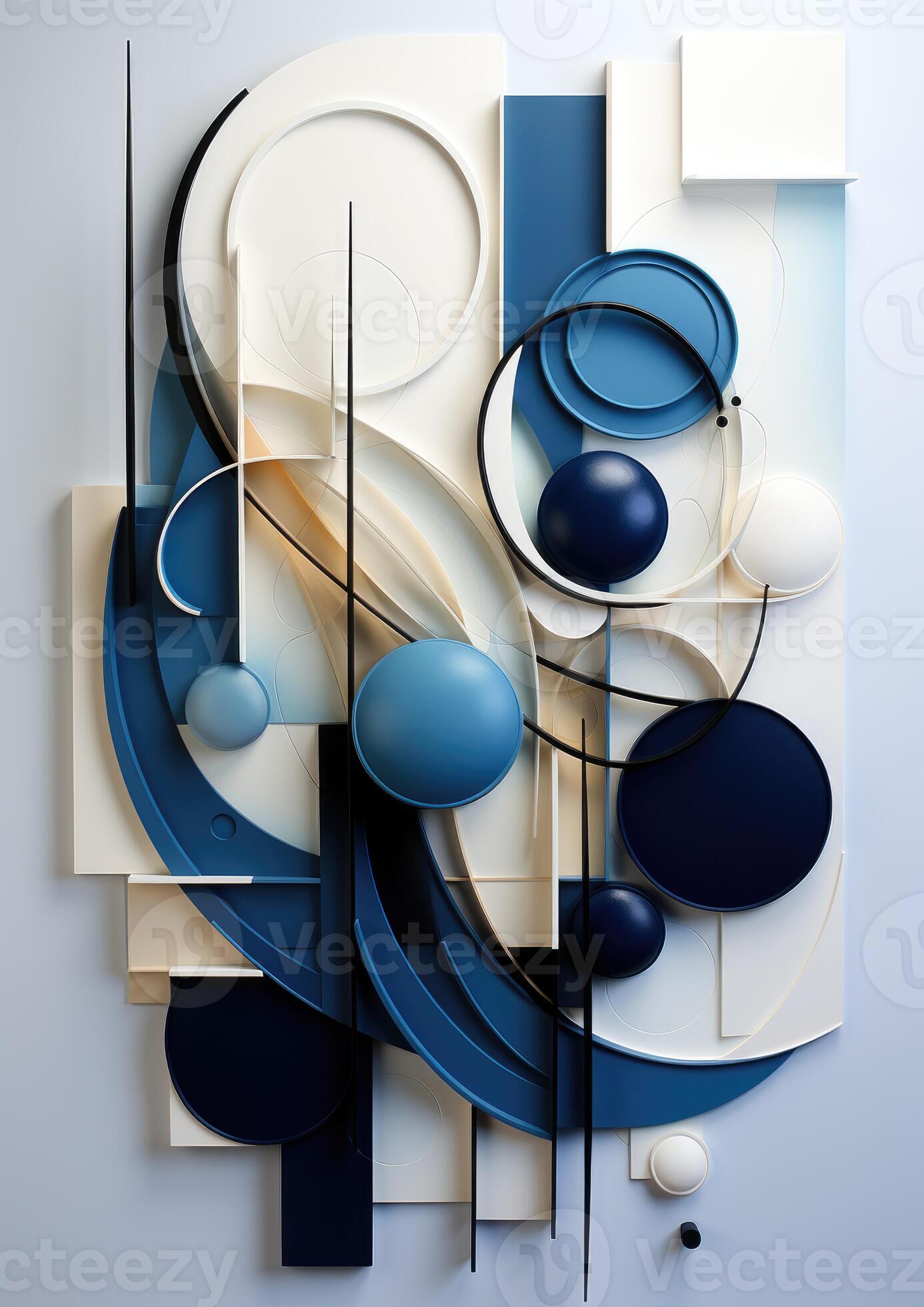 Modern abstract wall decor. 26441544 Stock Photo at Vecteezy