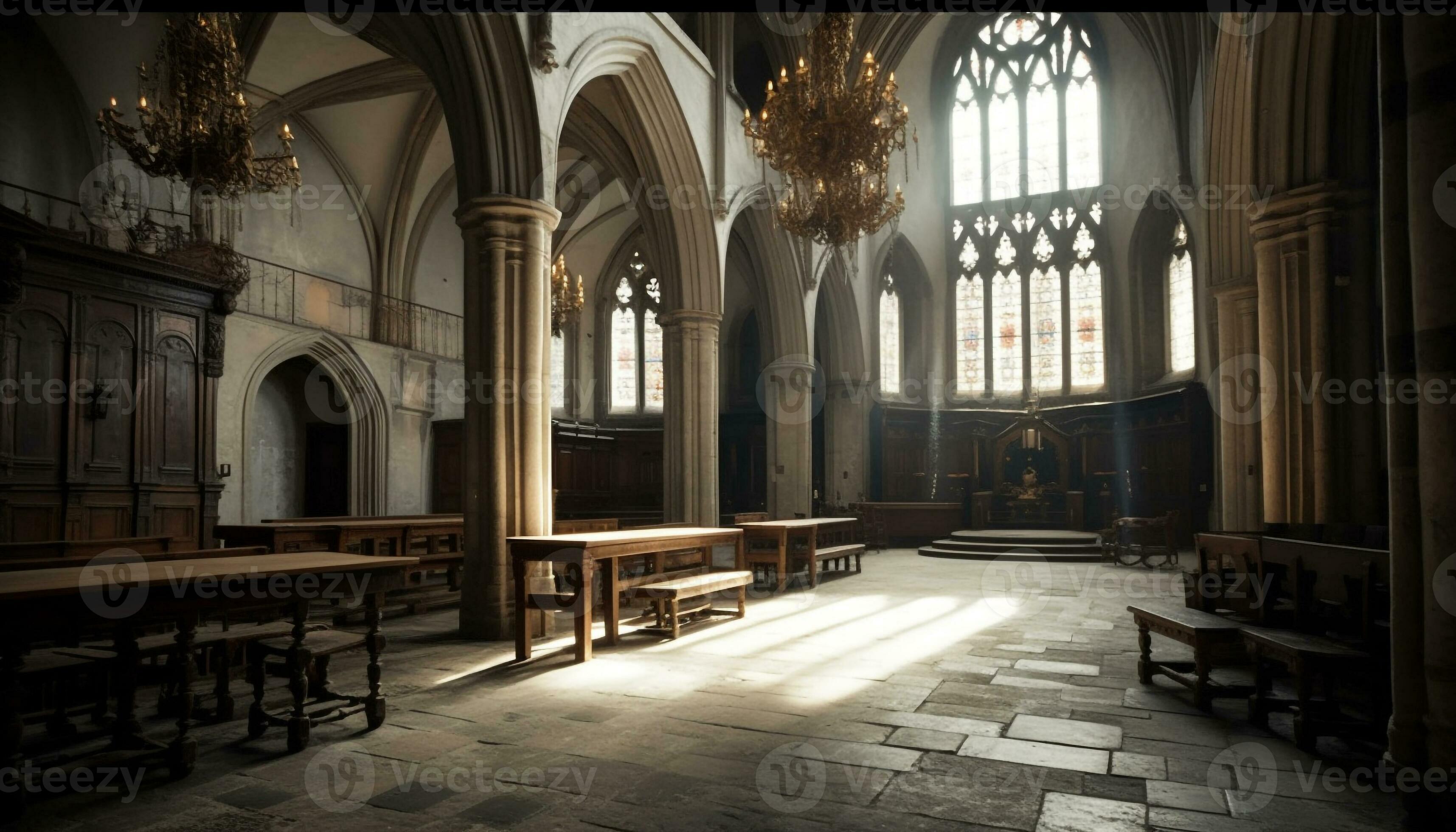 Medieval Architecture Interior