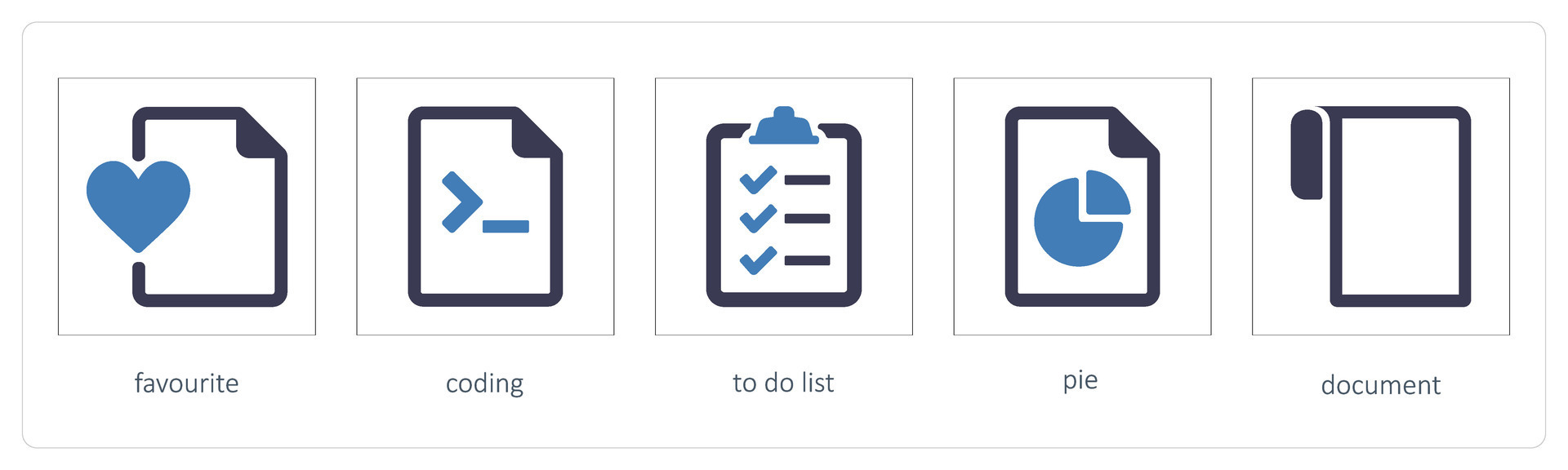 favorite, coding, to do list 26449224 Vector Art at Vecteezy