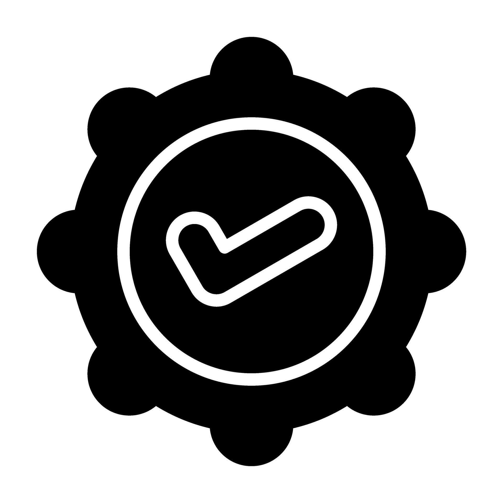 Badge Check Vector Icon 26456078 Vector Art at Vecteezy Badge Check Vector Icon 26456078 Vector Art at Vecteezy
