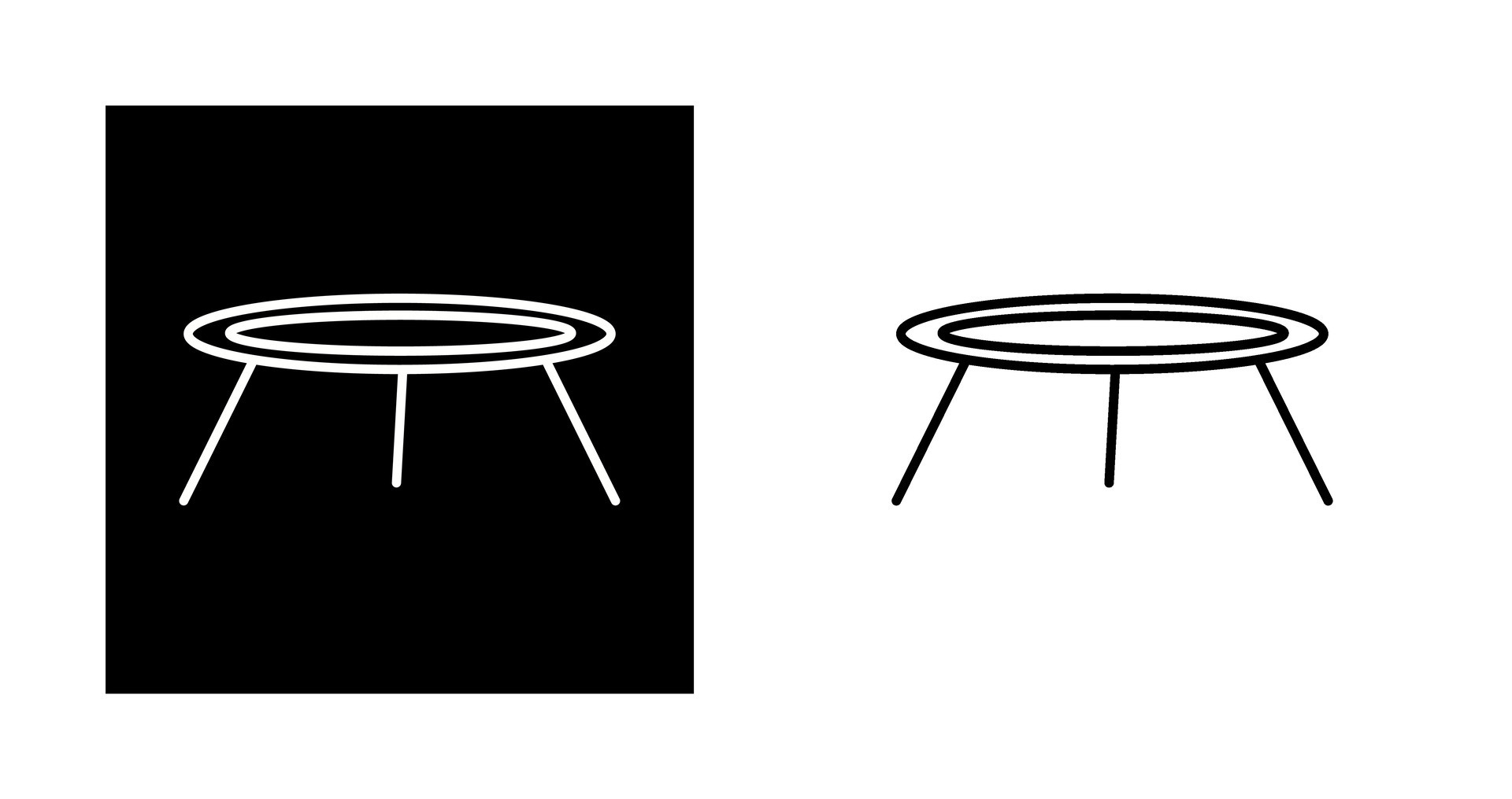 Table Vector Icon 26465521 Vector Art at Vecteezy