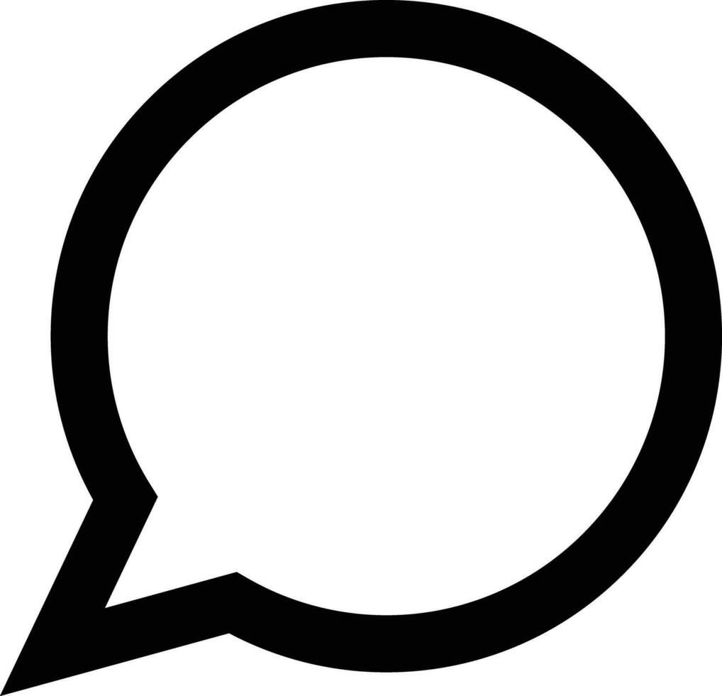 Speech bubble icon . Chat icon vector icon . Voice speech bubble ...