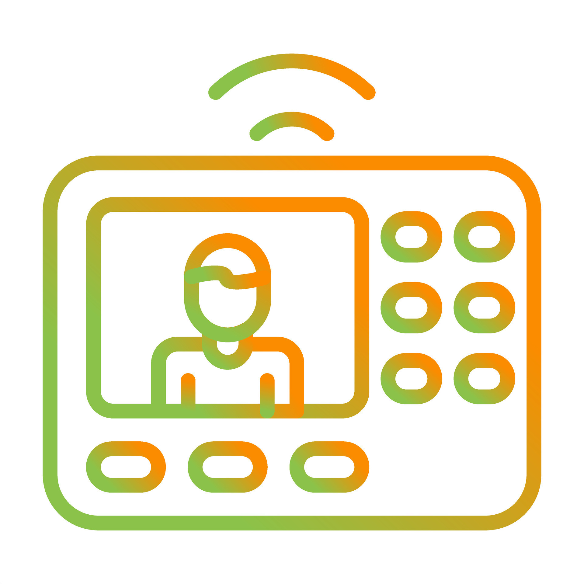 Intercom System Vector Icon 26475645 Vector Art At Vecteezy