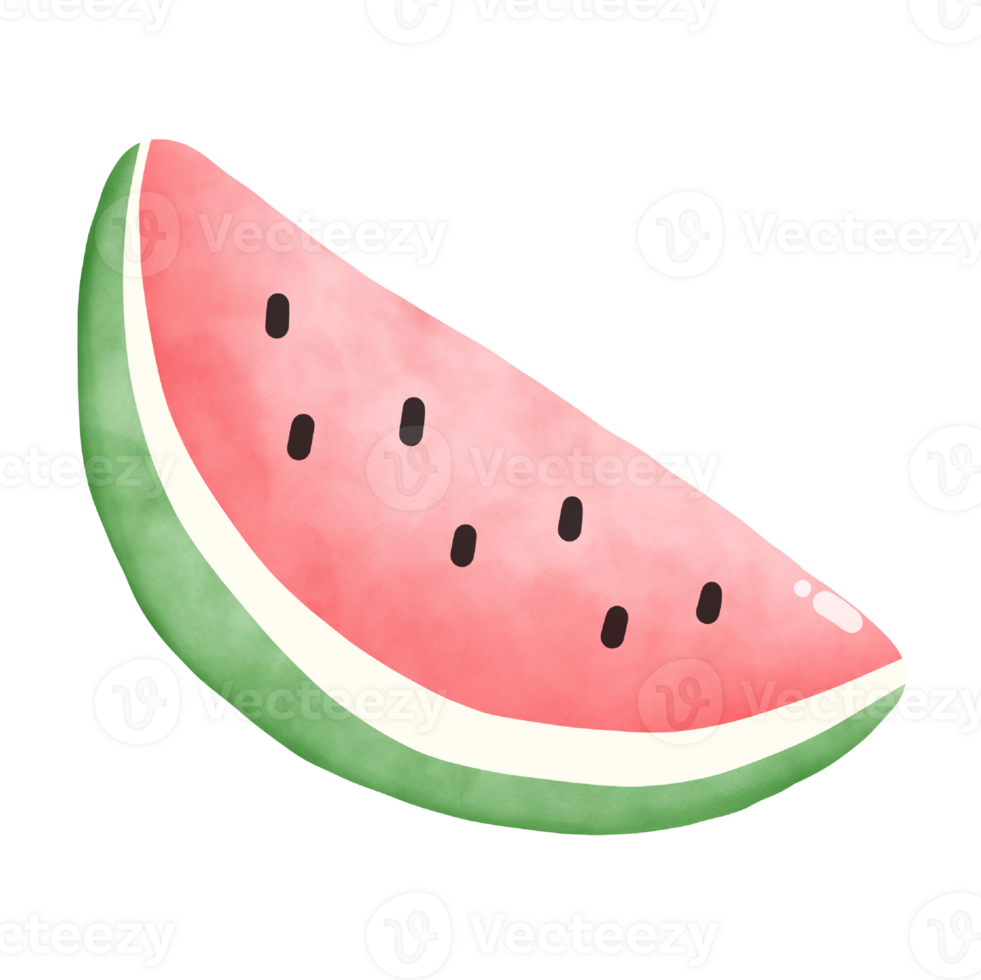 Watermelon Fruit Watercolor 26480506 Png