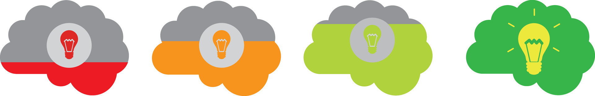 cargando cerebro icono. Progreso cargando bar de sabiduría. cerebro aumentar símbolo ...