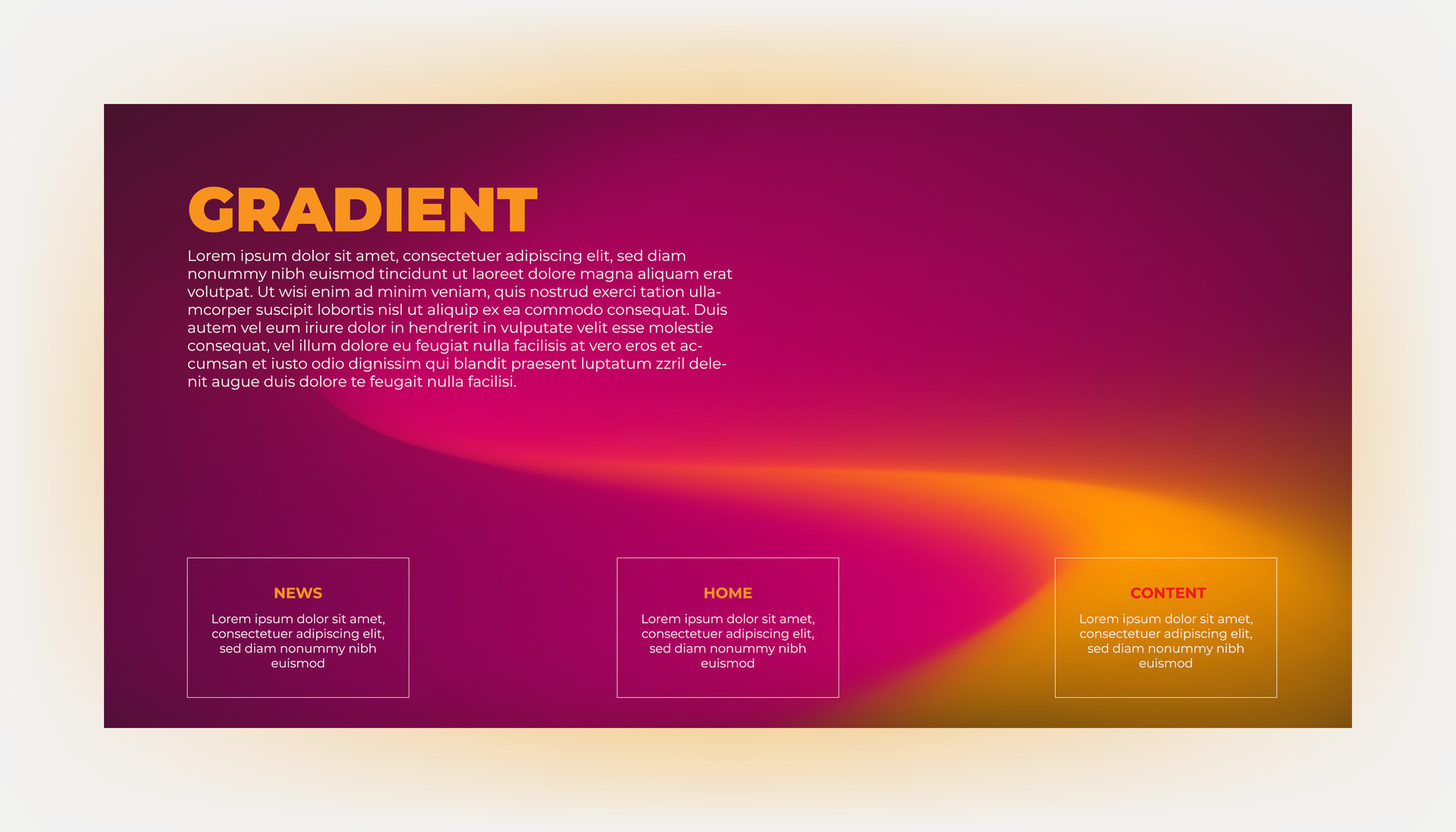 Modern Background Design with Gradient and Minimalist Gradient ...