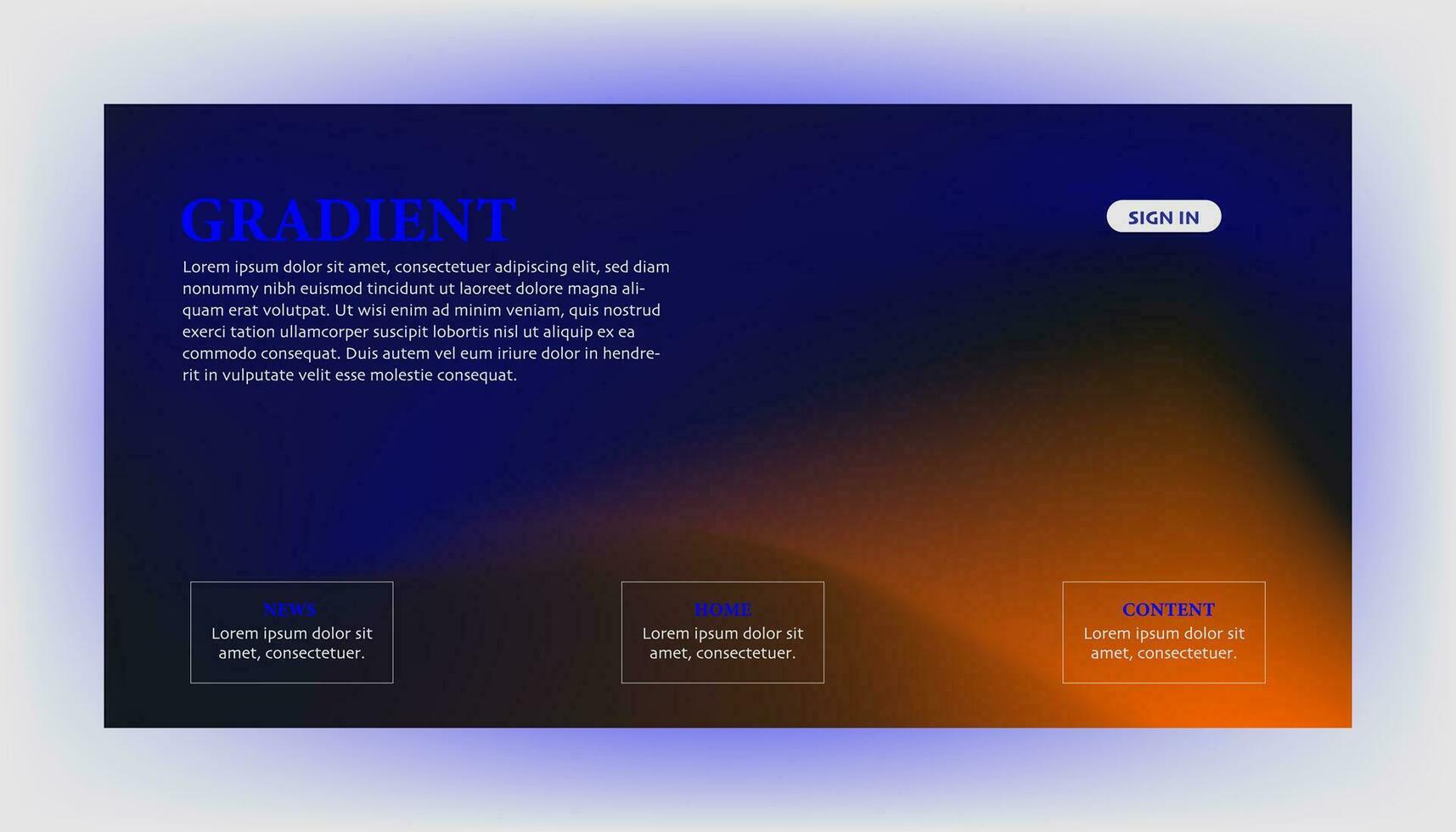 Modern Background Design with Gradient and Minimalist Gradient ...