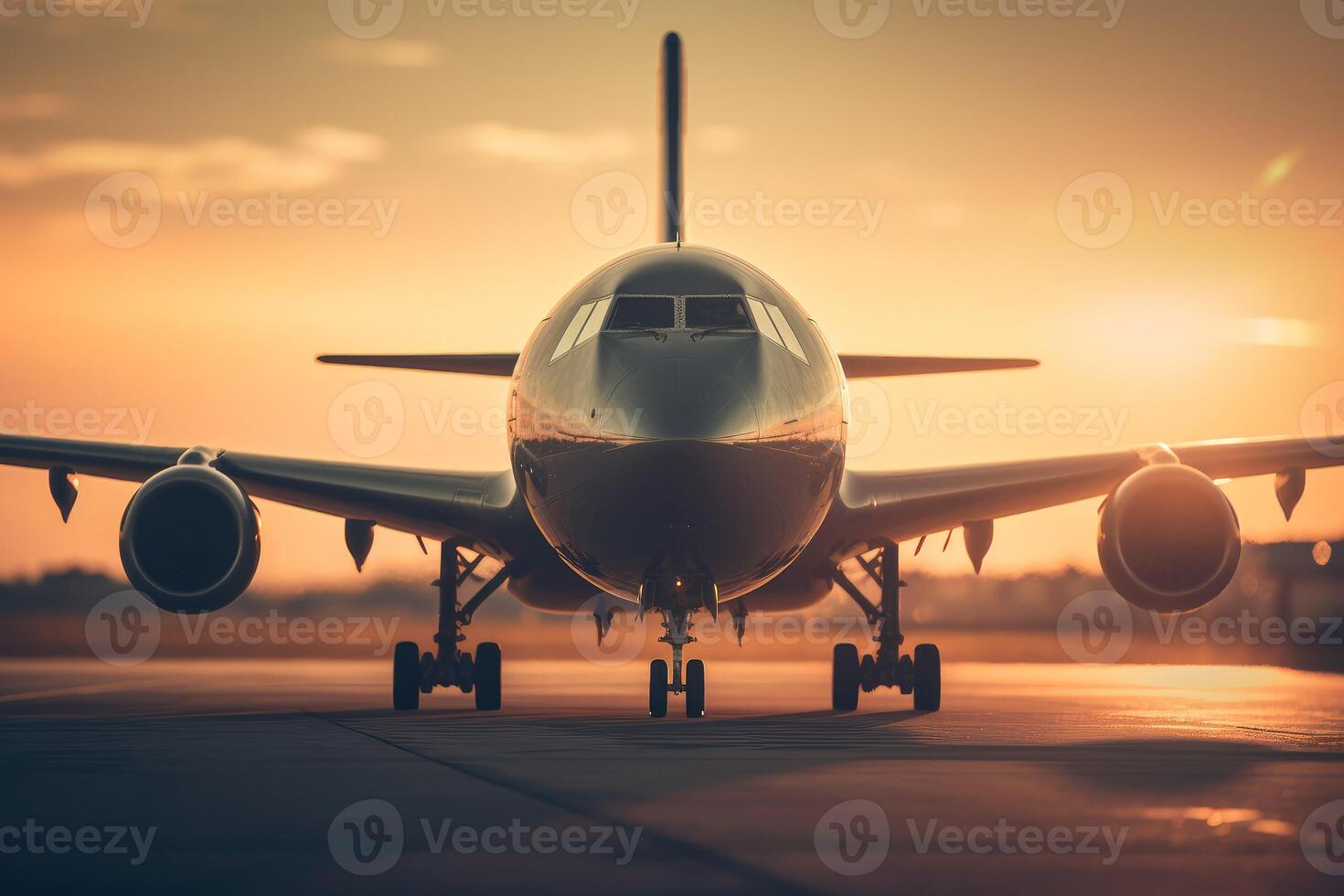 Airplane takeoff sunset. Generate Ai 26486894 Stock Photo at Vecteezy Airplane takeoff sunset. Generate Ai 26486894 Stock Photo at Vecteezy