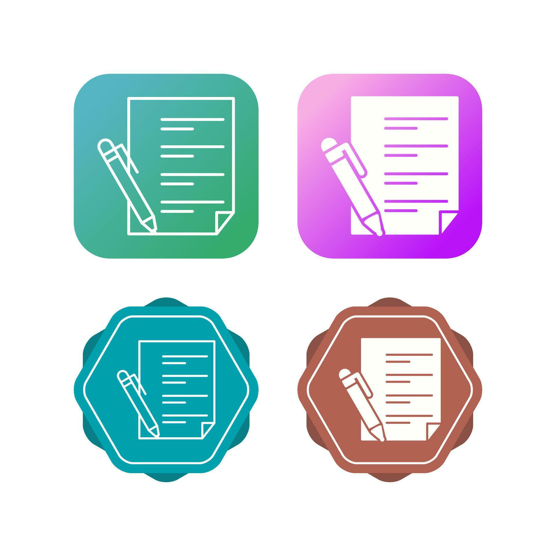 Write Vector Icon 26489748 Vector Art at Vecteezy