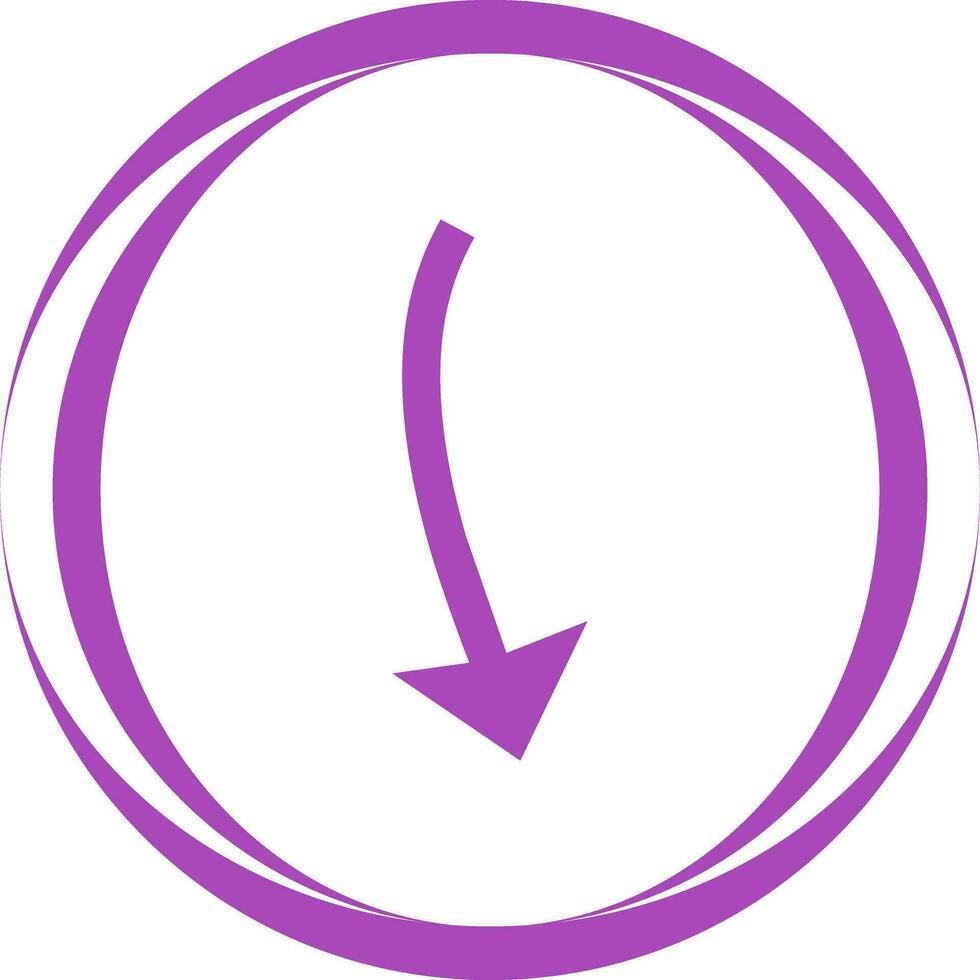 Arrow Pointing Down Vector Icon 26492539 Vector Art at Vecteezy Arrow Pointing Down Vector Icon 26492539 Vector Art at Vecteezy