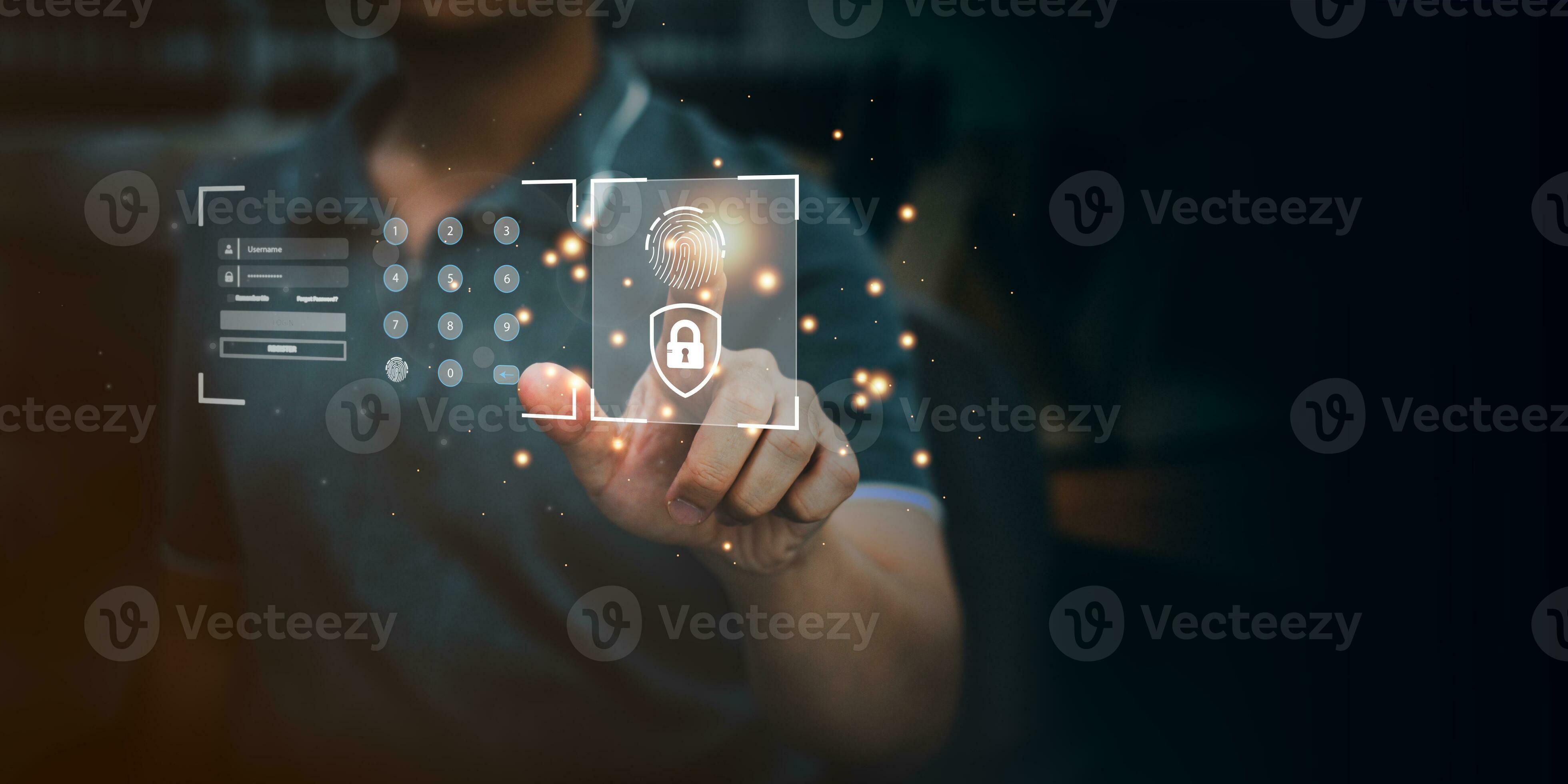 Computer Security System User Authentication System With Username And Password Cybersecurity