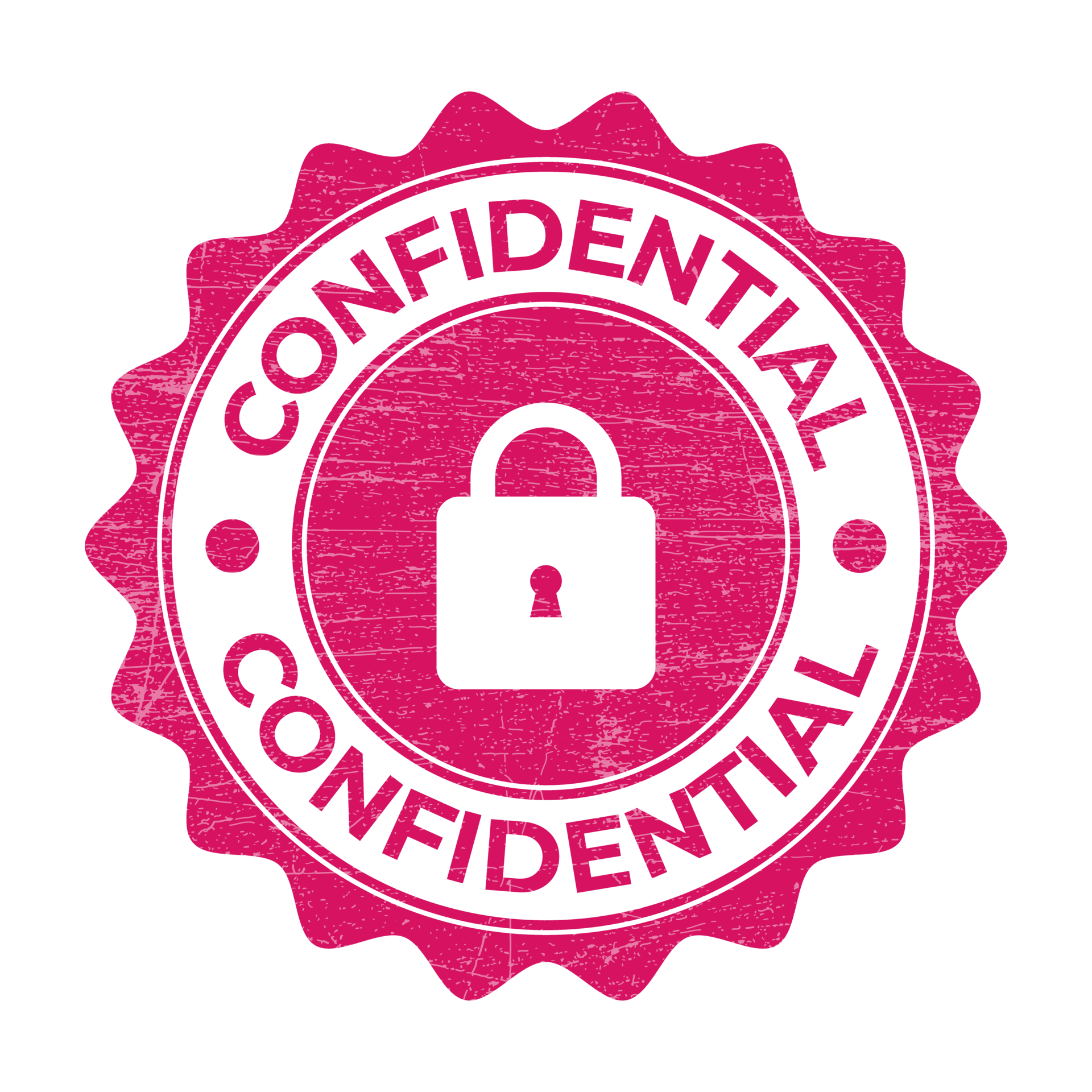 Confidential Rubber Stamp, Confidential Seal, Confidential Badge With ... Confidential Rubber Stamp, Confidential Seal, Confidential Badge With ...