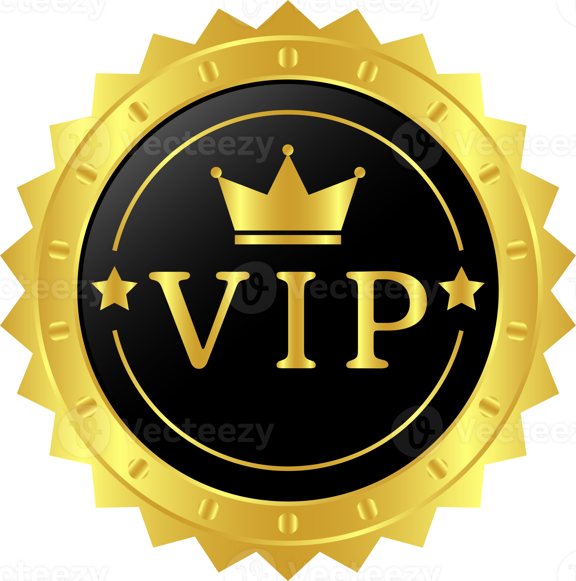 Glossy VIP Black Glass Label With Gold Crown, VIP Membership For Night Club, Luxury Badge ...