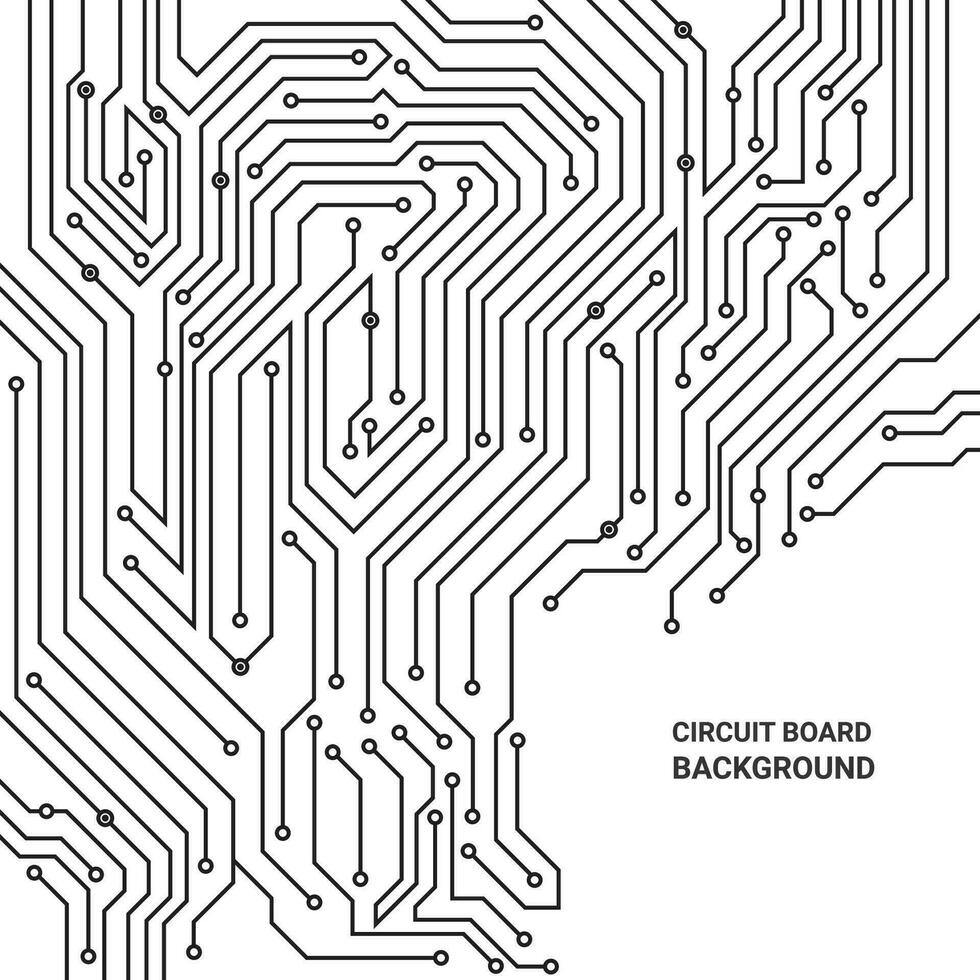Abstract Vector High Tech Circuit Board Technology Background 26496994 Vector Art At Vecteezy