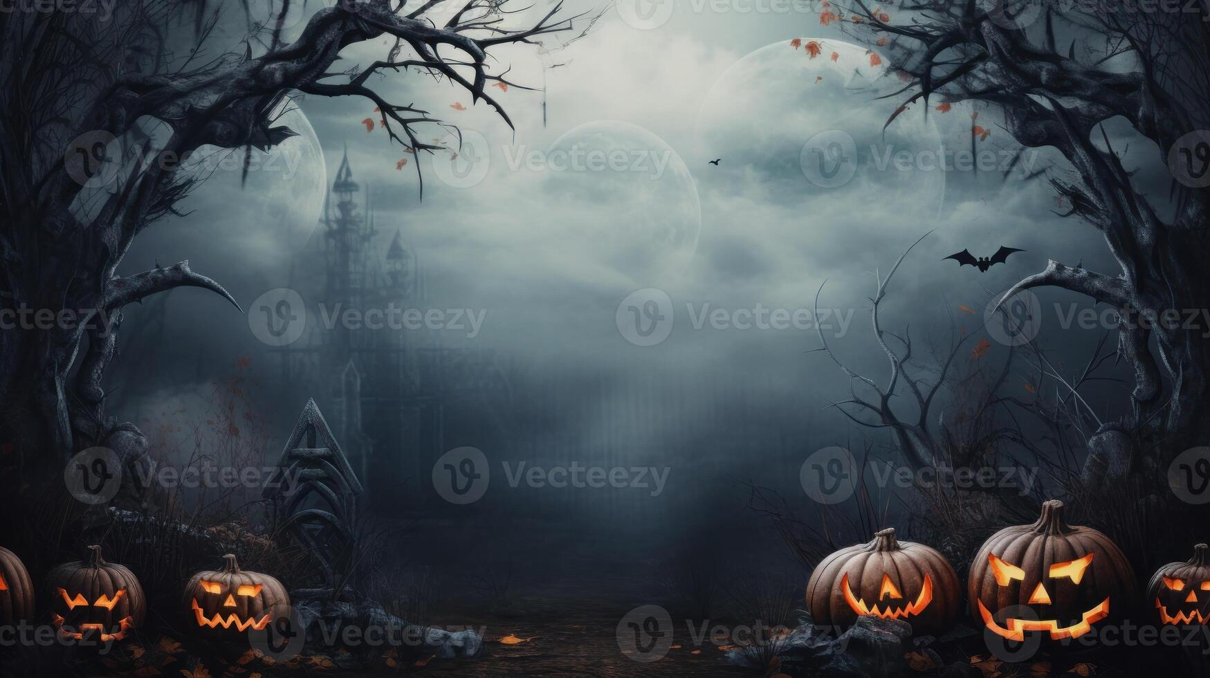 Spooky halloween night background 26502130 Stock Photo at Vecteezy